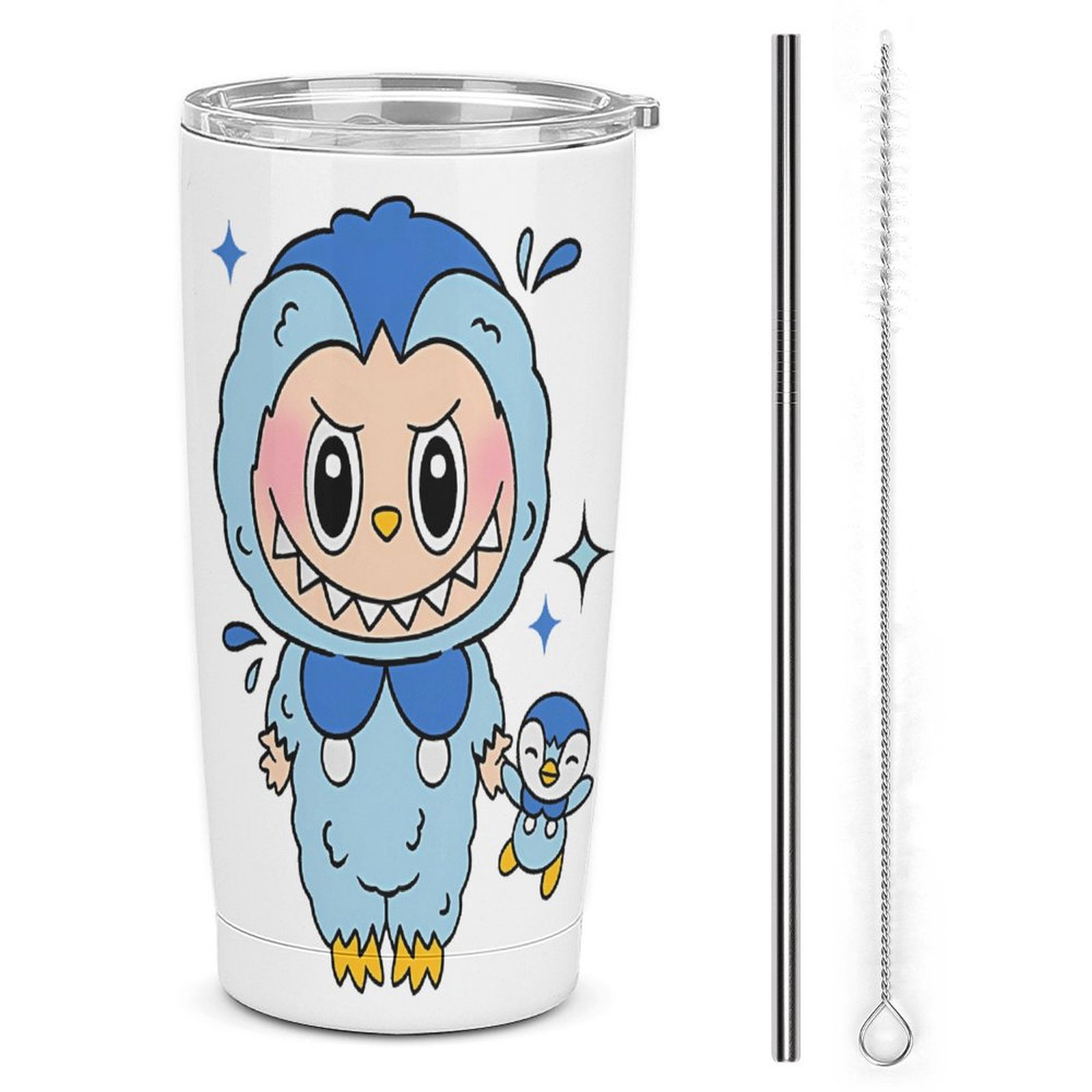 Cartoon Lababa Cup Cute Water Cup Stainless Steel Water Bottle Keep ...