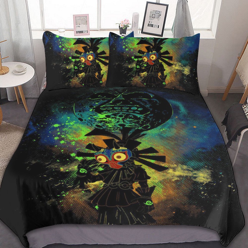 Cartoon Legend Of Zelda 3-Piece Bed Set Warm and Comfortable Kawaii ...