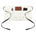 Cartoon Lemons Half Waist Apron Summer Fruit Leaf Pastoral Plant ...