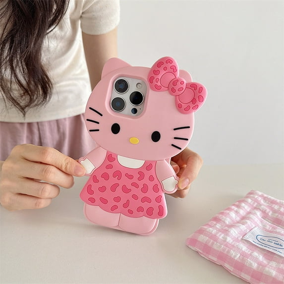 Cartoon Leopard Print KT Cat Phone Case for IPhone17Air/17Promax/17Pro ...