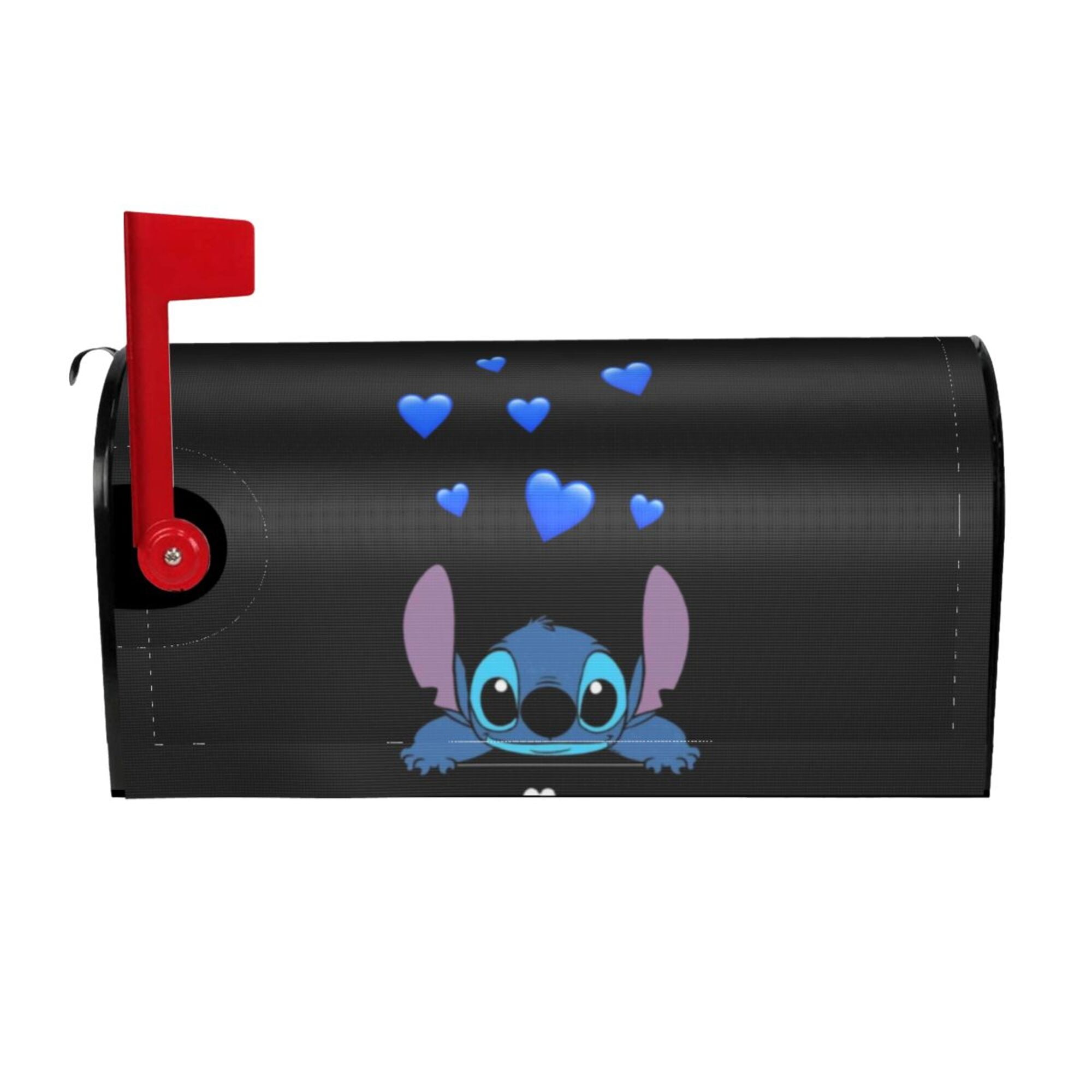 Cartoon Lilo & Stitch Mailbox Cover Magnetic Standard Size 21x18 in ...