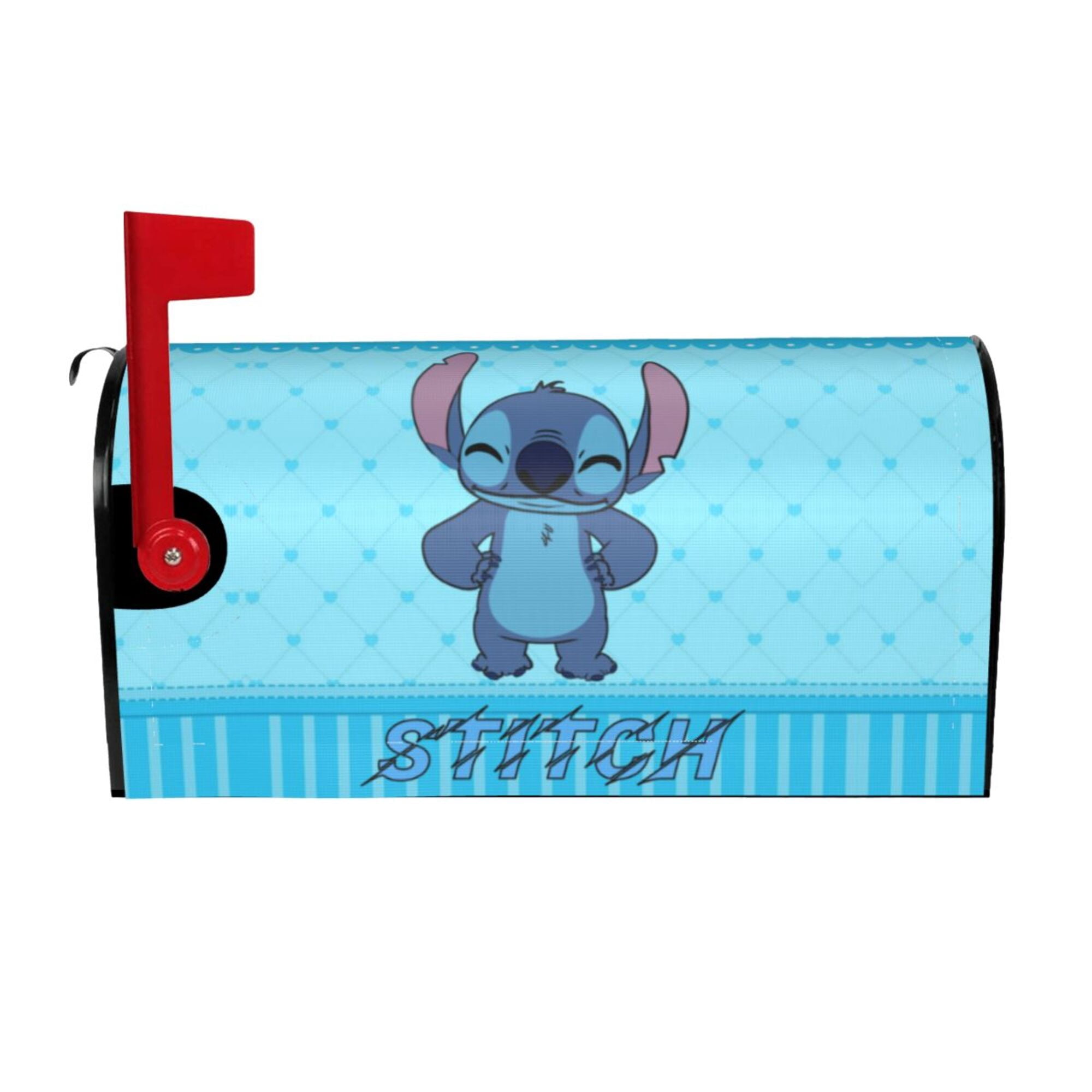 Cartoon Lilo & Stitch Mailbox Cover Magnetic Standard Size 21x18 in ...