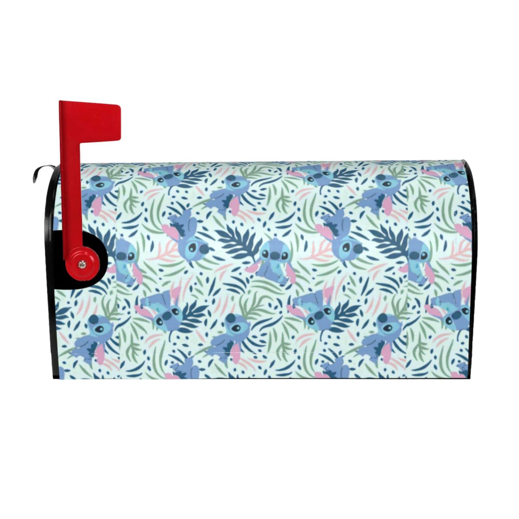 Cartoon Lilo & Stitch Mailbox Cover Magnetic Standard Size 21x18 in ...