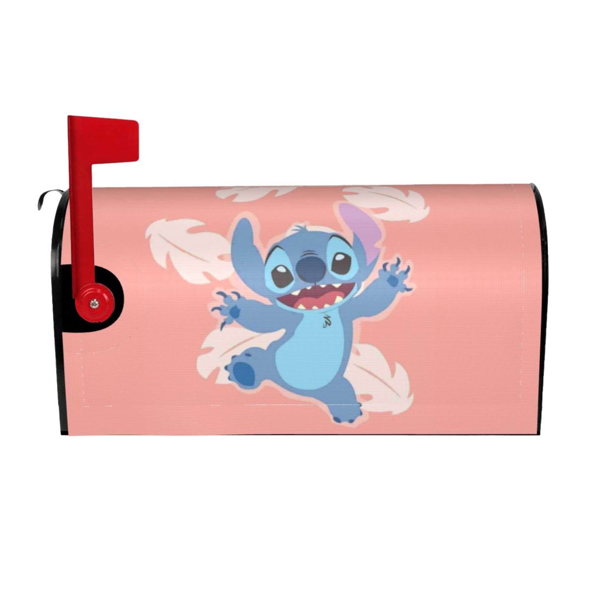 Cartoon Lilo & Stitch Mailbox Cover Magnetic Standard Size 21x18 in ...