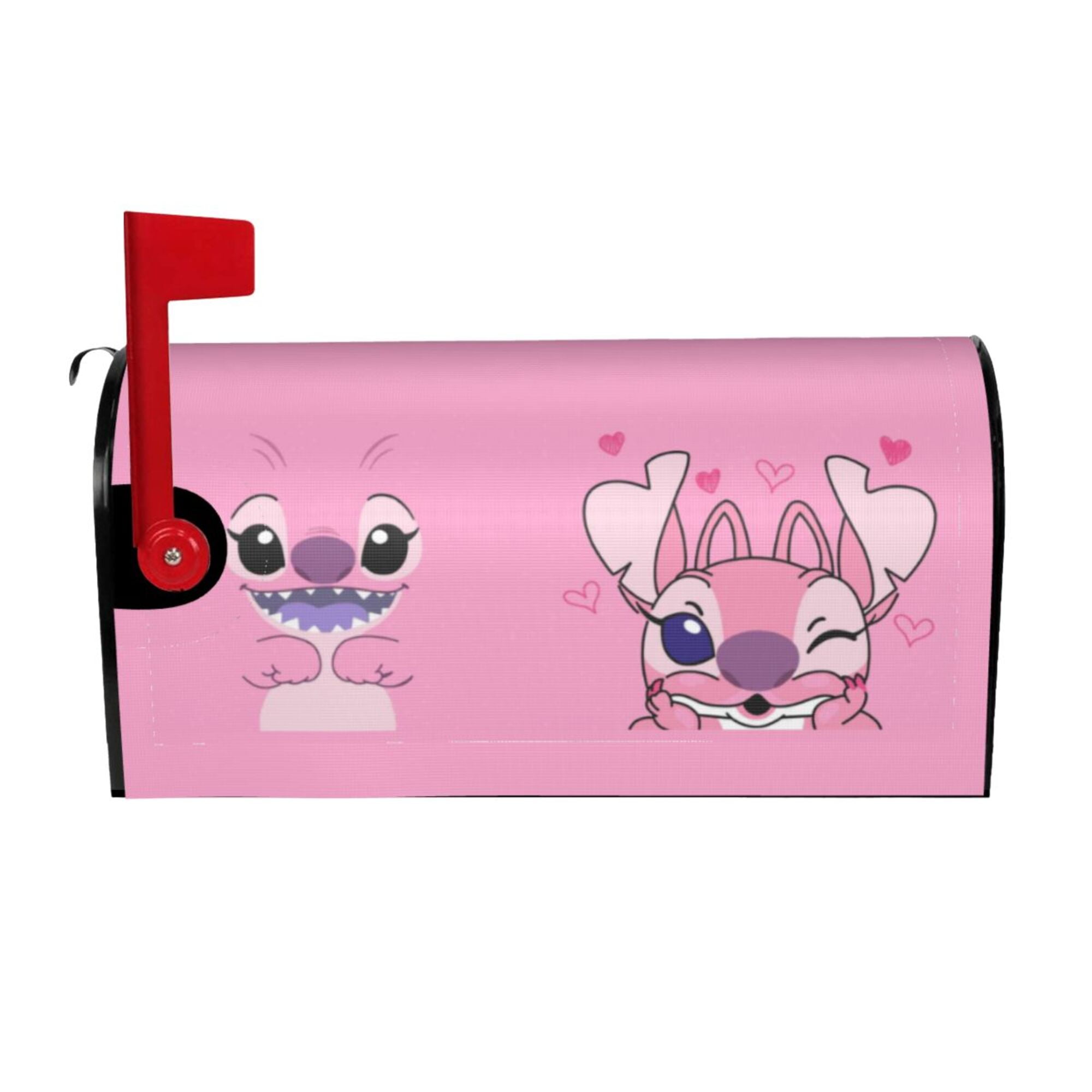 Cartoon Lilo & Stitch Mailbox Cover Magnetic Standard Size 21x18 in ...