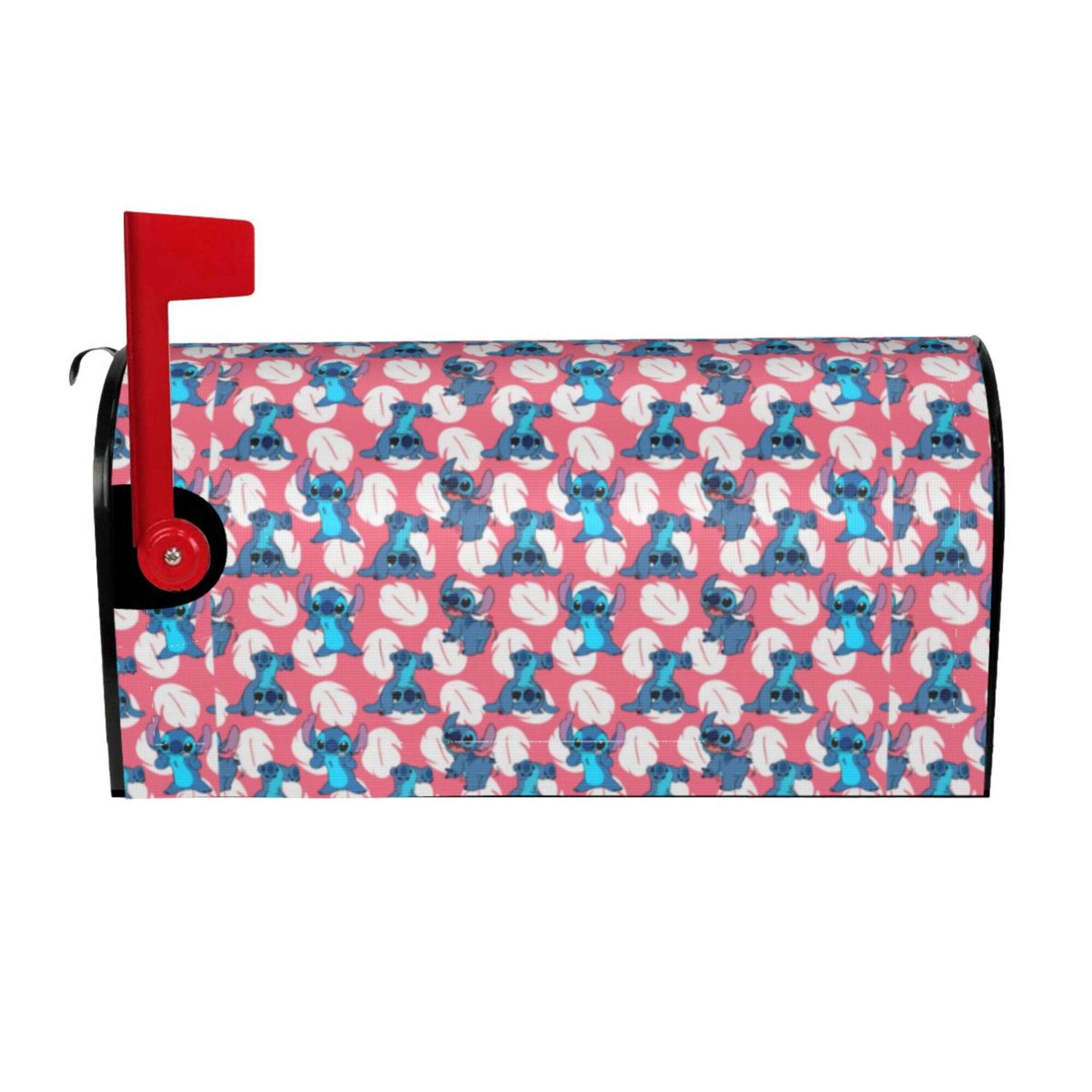 Cartoon Lilo & Stitch Mailbox Cover Magnetic Standard Size 25.5x21 in ...