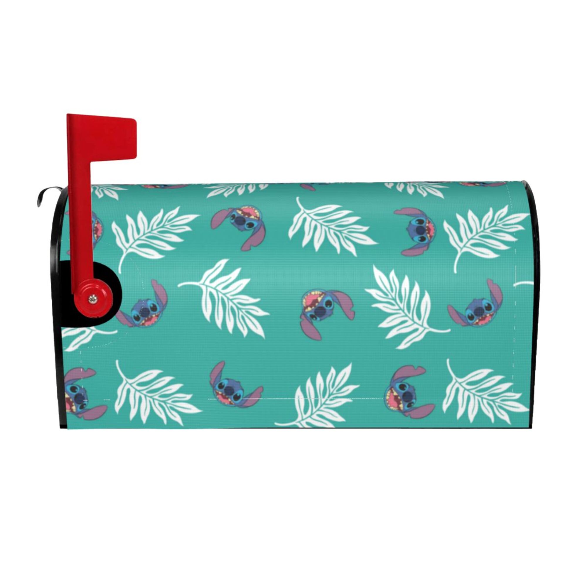 Cartoon Lilo & Stitch Mailbox Cover Magnetic Standard Size 25.5x21 in ...