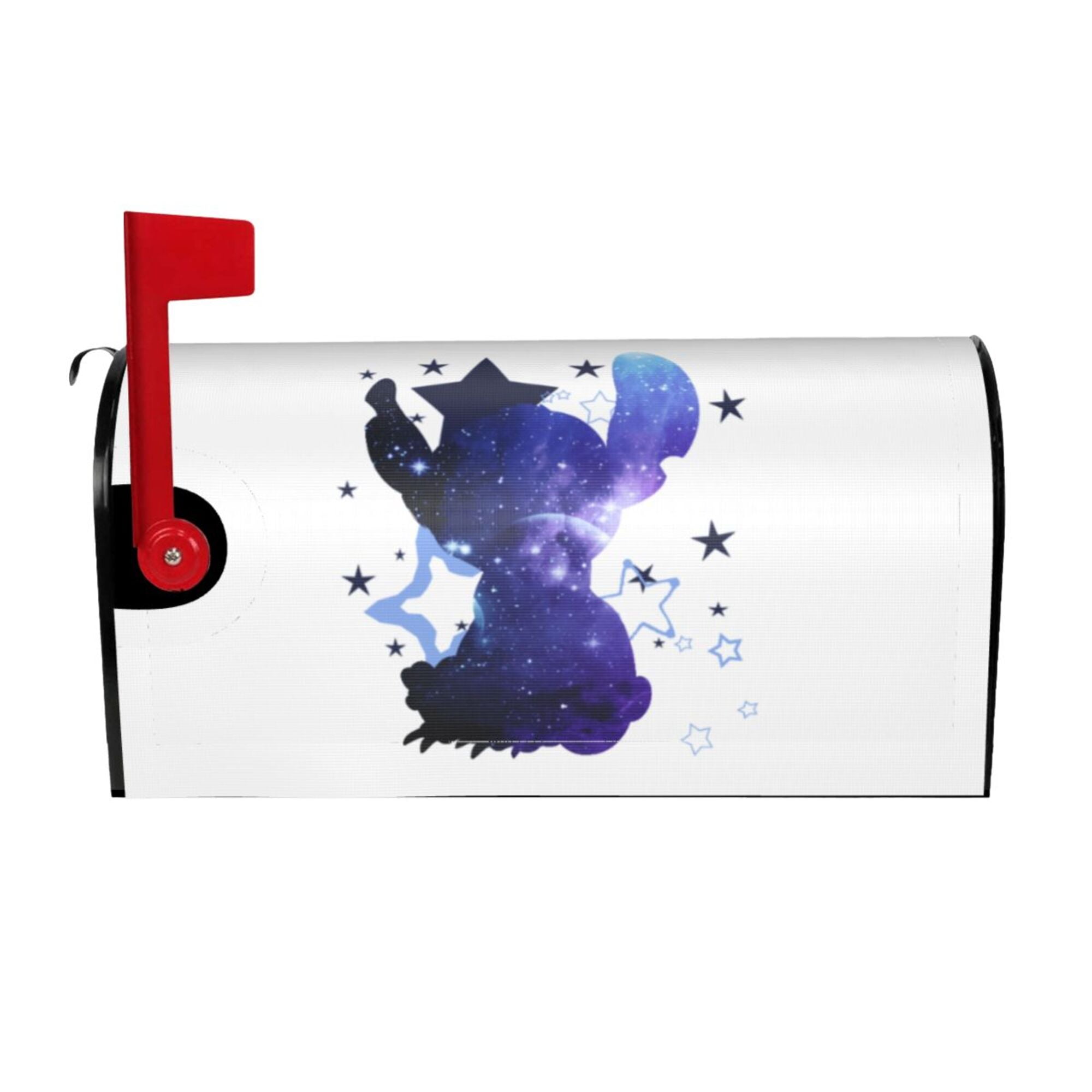Cartoon Lilo & Stitch Mailbox Cover Magnetic Standard Size 25.5x21 in ...