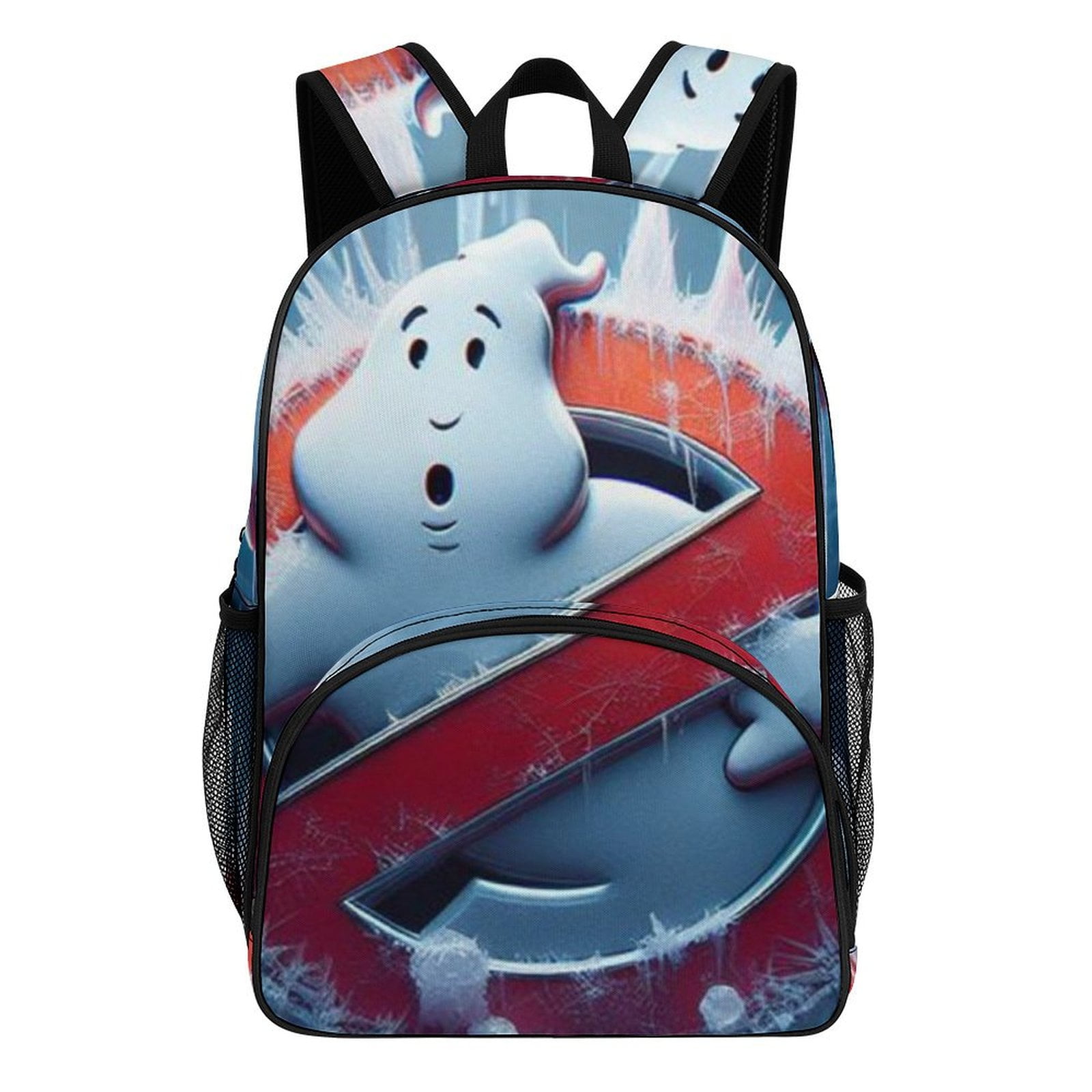 Cartoon Logo Ghostbusters Backpack Daypack Adjustable School Bag ...