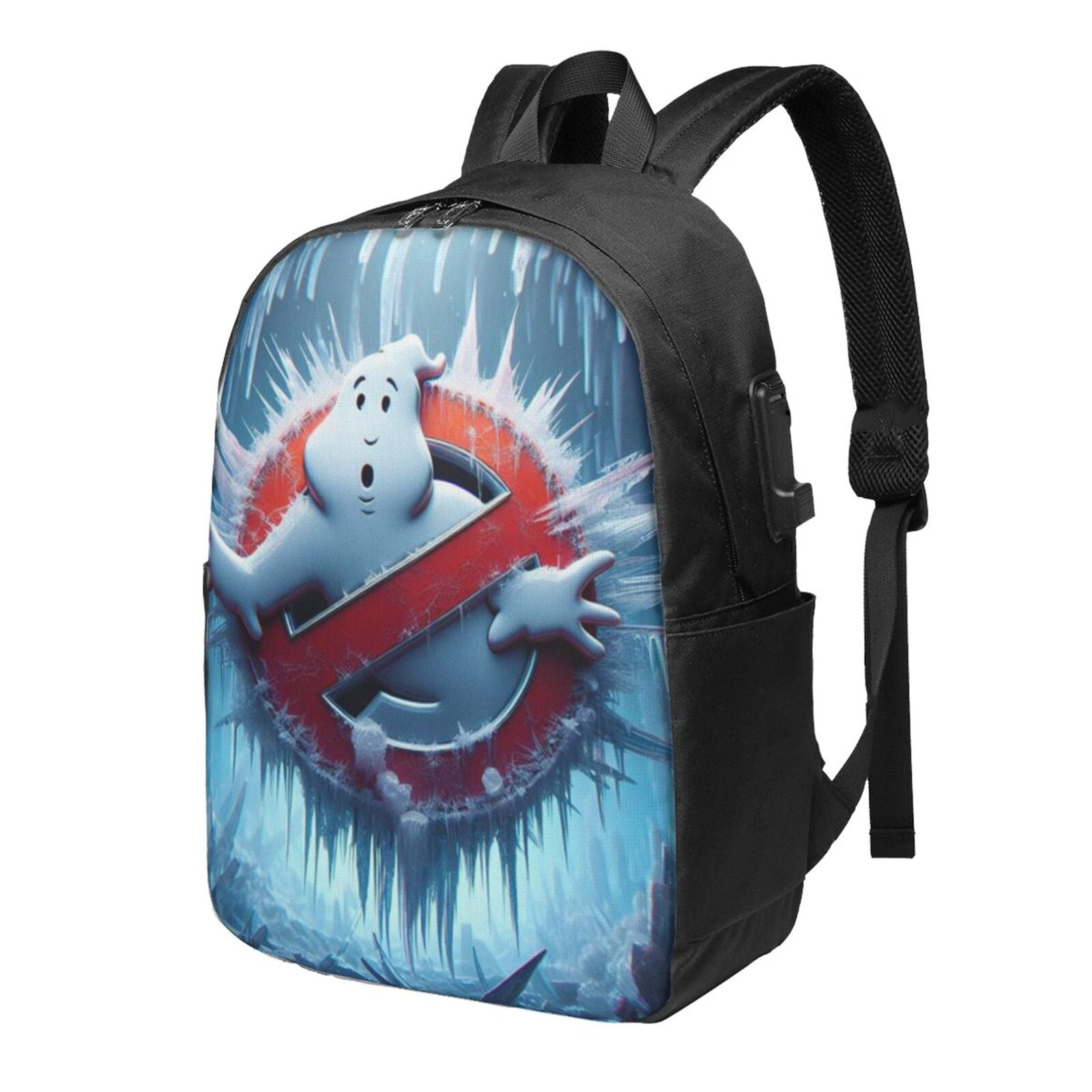 Cartoon Logo Ghostbusters Laptop Backpack Daypack School Student ...