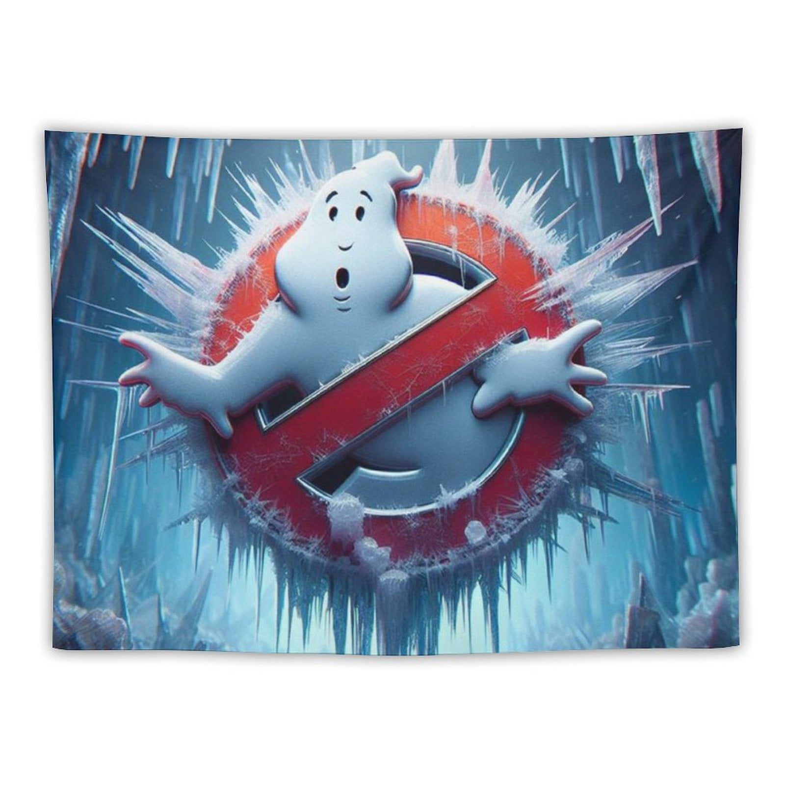 Cartoon Logo Ghostbusters Tapestry Luxury Wall Hanging Tapestries ...