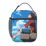 Cartoon Luffy Style 3 Insulated Lunch Box Cooler Handbags Case Tote ...