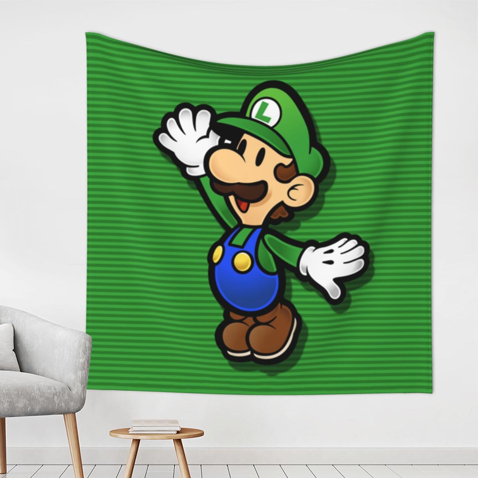 Cartoon Luigi's Mansion Tapestry Decoration Luxury Wall Hanging ...