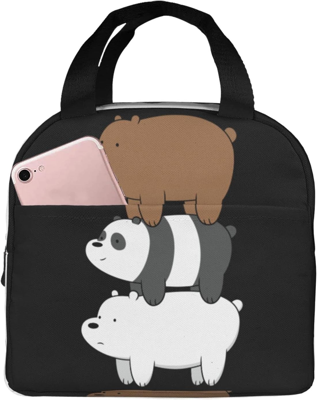 Cartoon Lunch Bags We Bare Anime Bears Insulated Lunch Tote Reusable ...