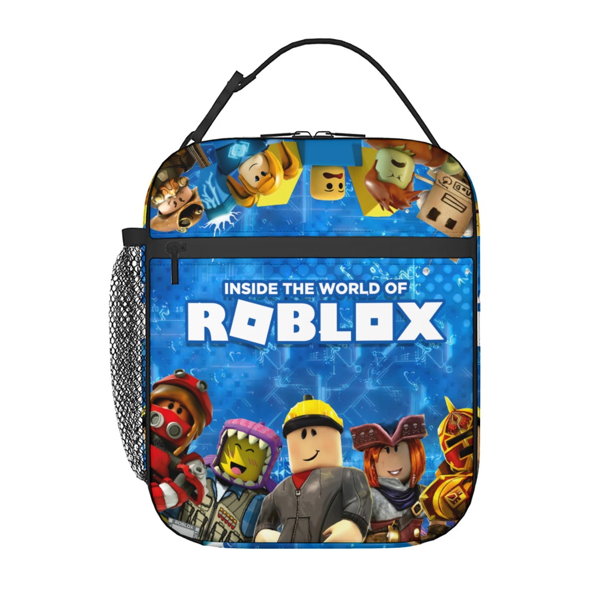 Cartoon Lunch Box Cute Game Lunch Bag for School Work Office Travel ...