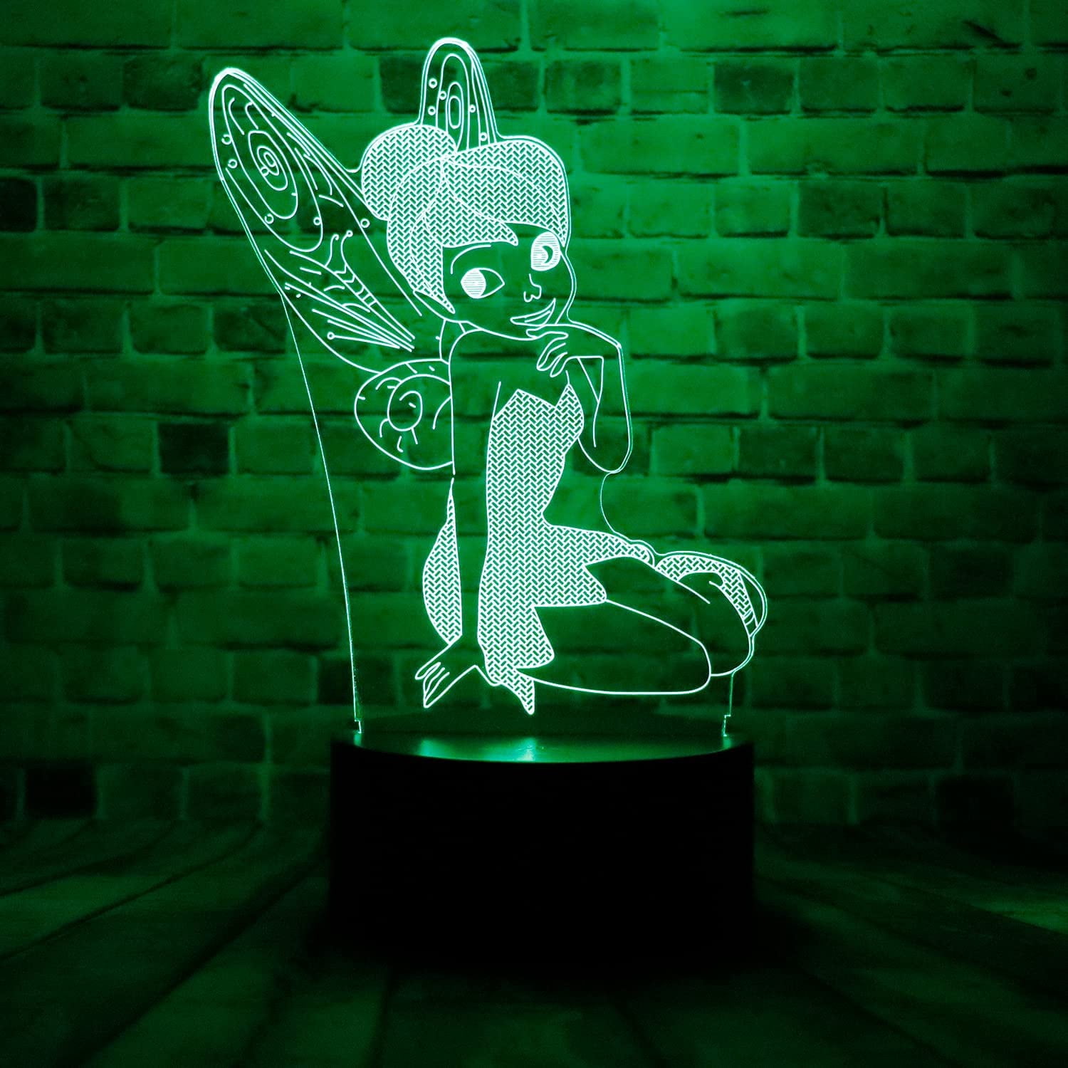 Cartoon Magic Elf Tinker Bell Miss Bell Anime Figure Pretty Fairy Bulb ...