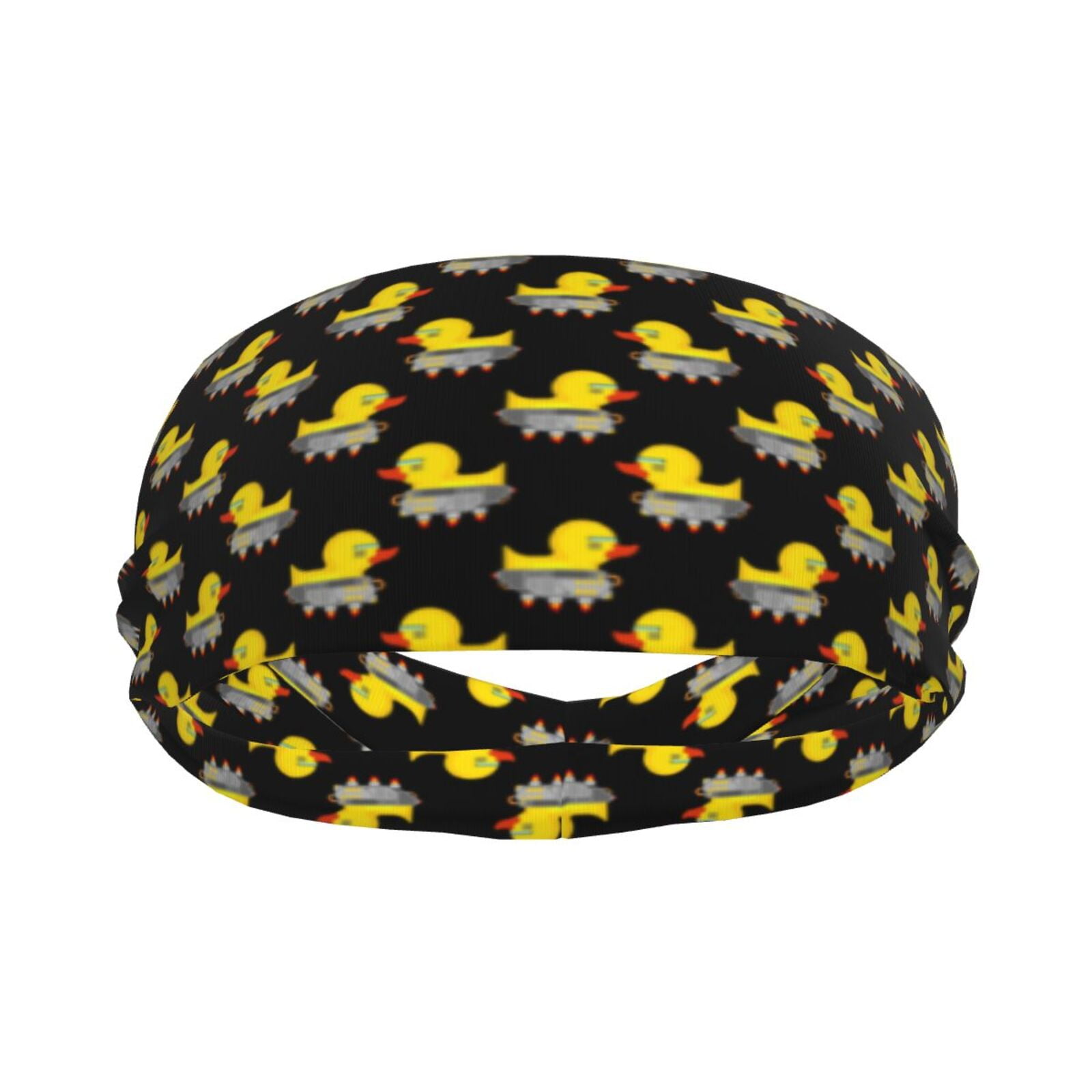 Cartoon Mechanical Cool Duck Headbands for Women/Men, Elastic Wide Soft ...