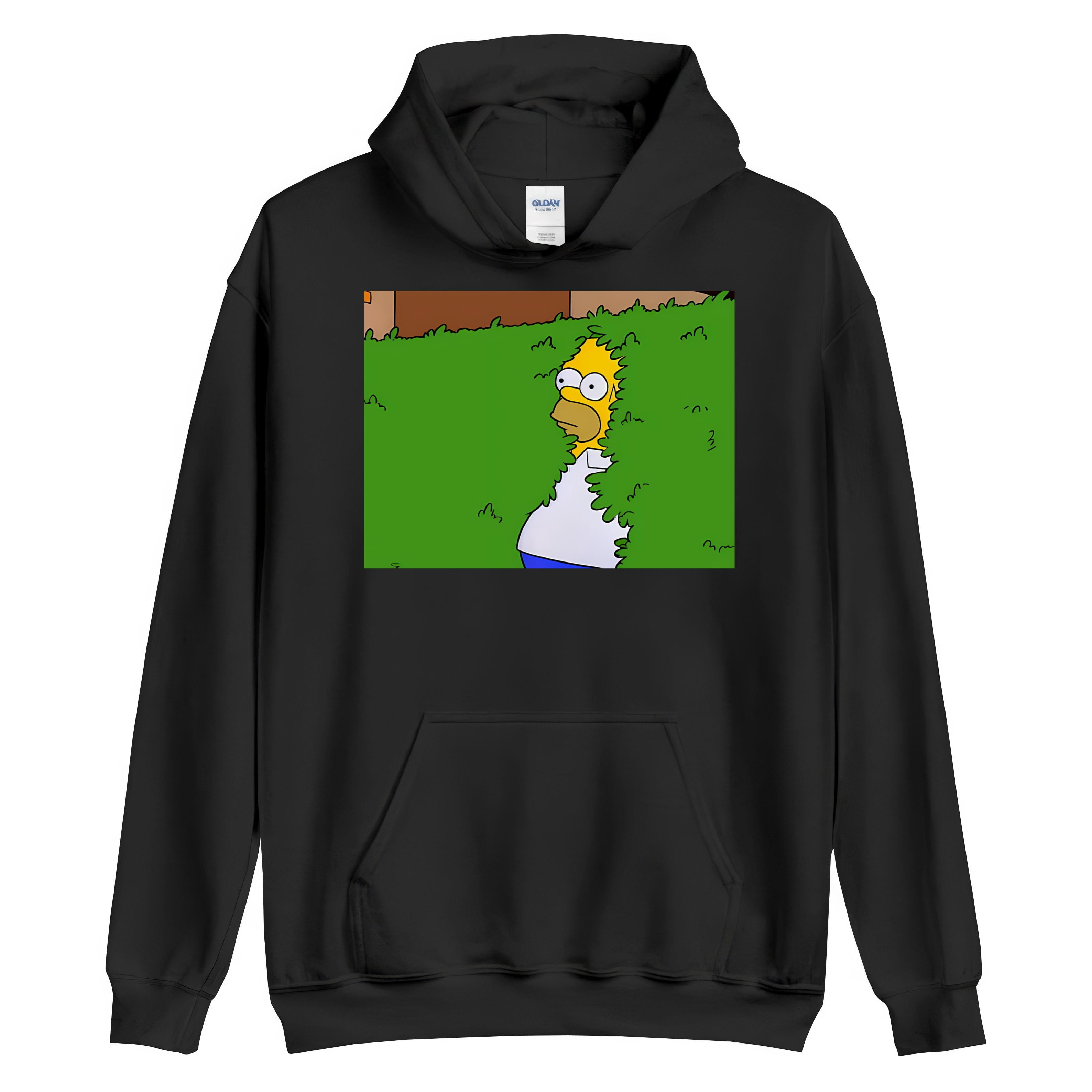 Cartoon Meme Graphic T-shirt, Homer-Inspired Design - Walmart.com