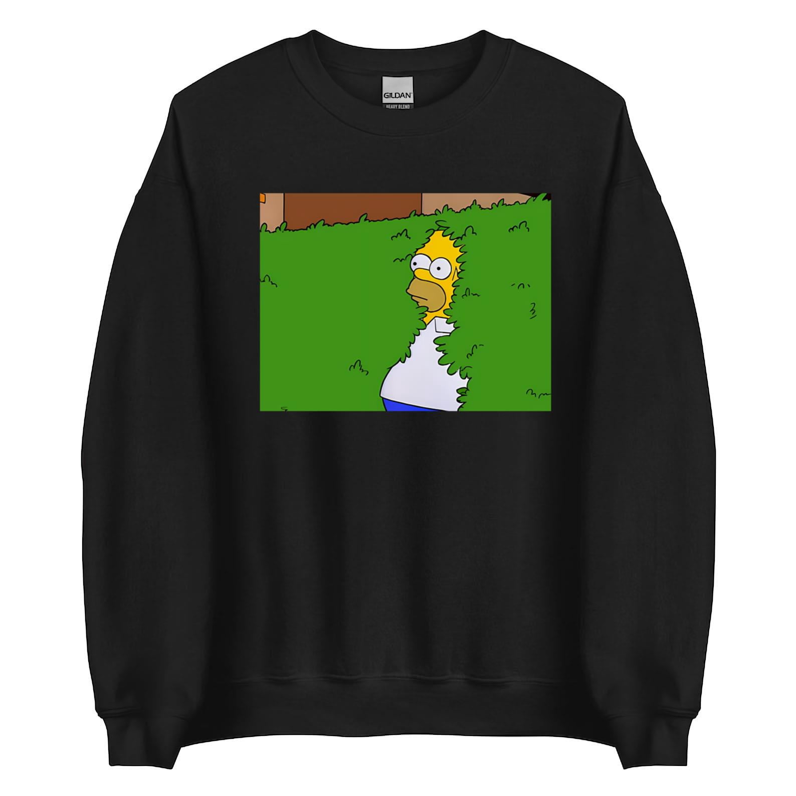 Cartoon Meme Graphic T-shirt, Homer-Inspired Design - Walmart.com