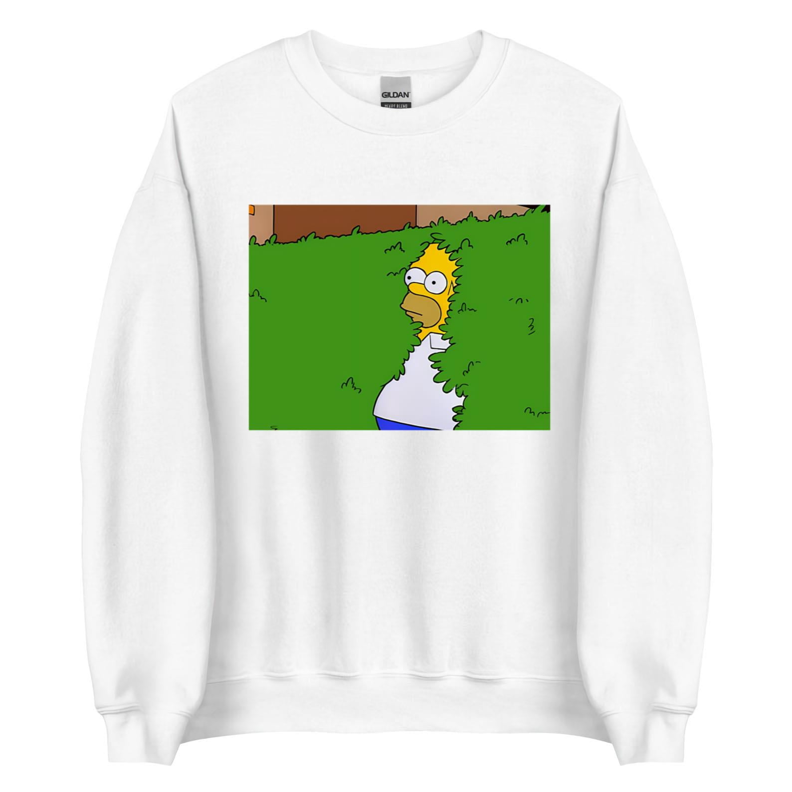 Cartoon Meme Graphic T-shirt, Homer-Inspired Design - Walmart.com