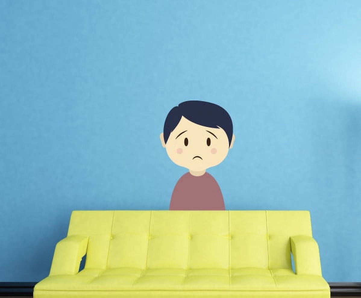 Cartoon Men Wall Decal - Vinyl Sticker - Car Sticker - IDCOLOR011 - 25 ...