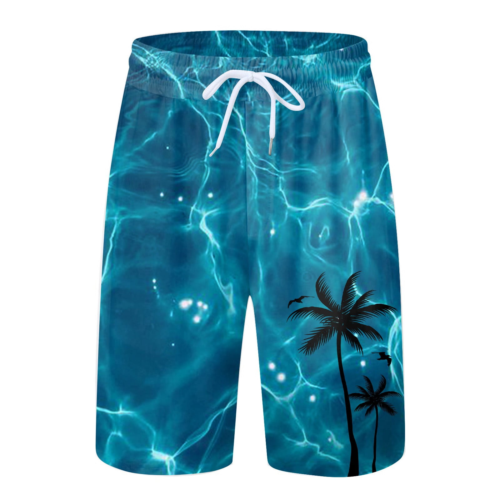 Cartoon Mens Swimtrunks Men's Board Beach Swim Trunks Shorts with Cargo ...