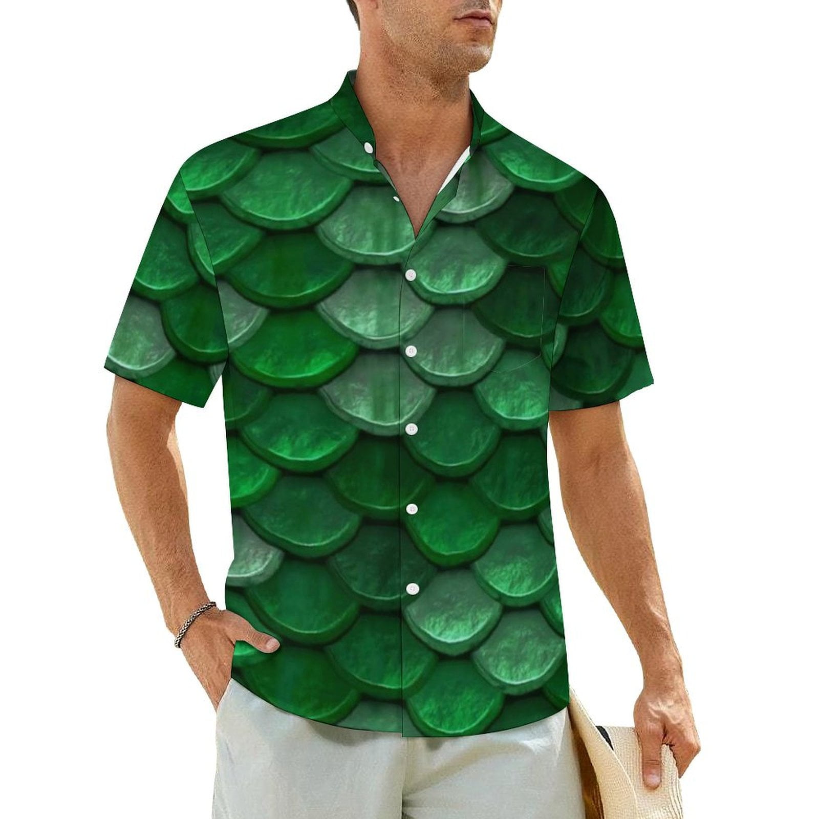 Cartoon Mermaid Beach Shirt Mermaids Playing In The Sea Hawaii Casual ...