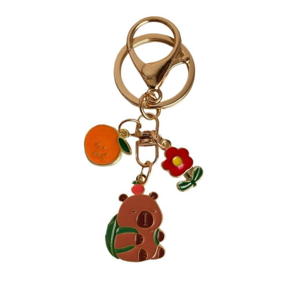 Cartoon Metal Keychain Cute Keyring Pendant Backpack Charm Graduation ...
