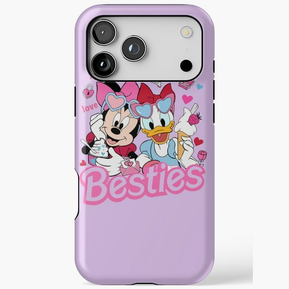 Cartoon Mice Valentines Day Couple Art iPhone Case 17 11 12 13 14 15 16 ...