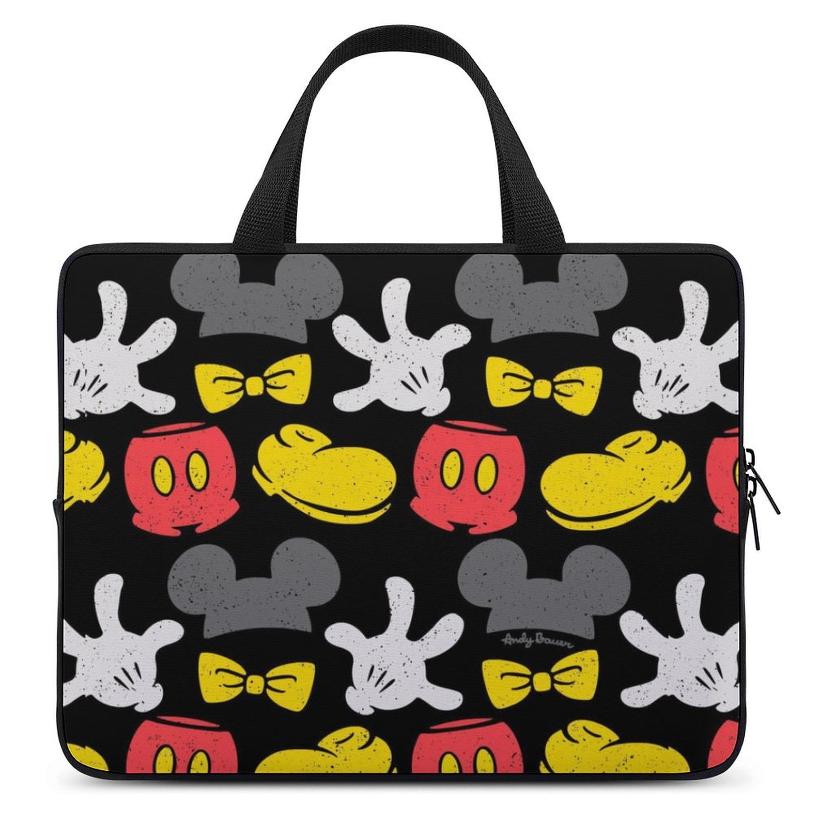 Cartoon Mickey 12 Inch Laptop Bag,Expandable Computer Bag Laptop ...