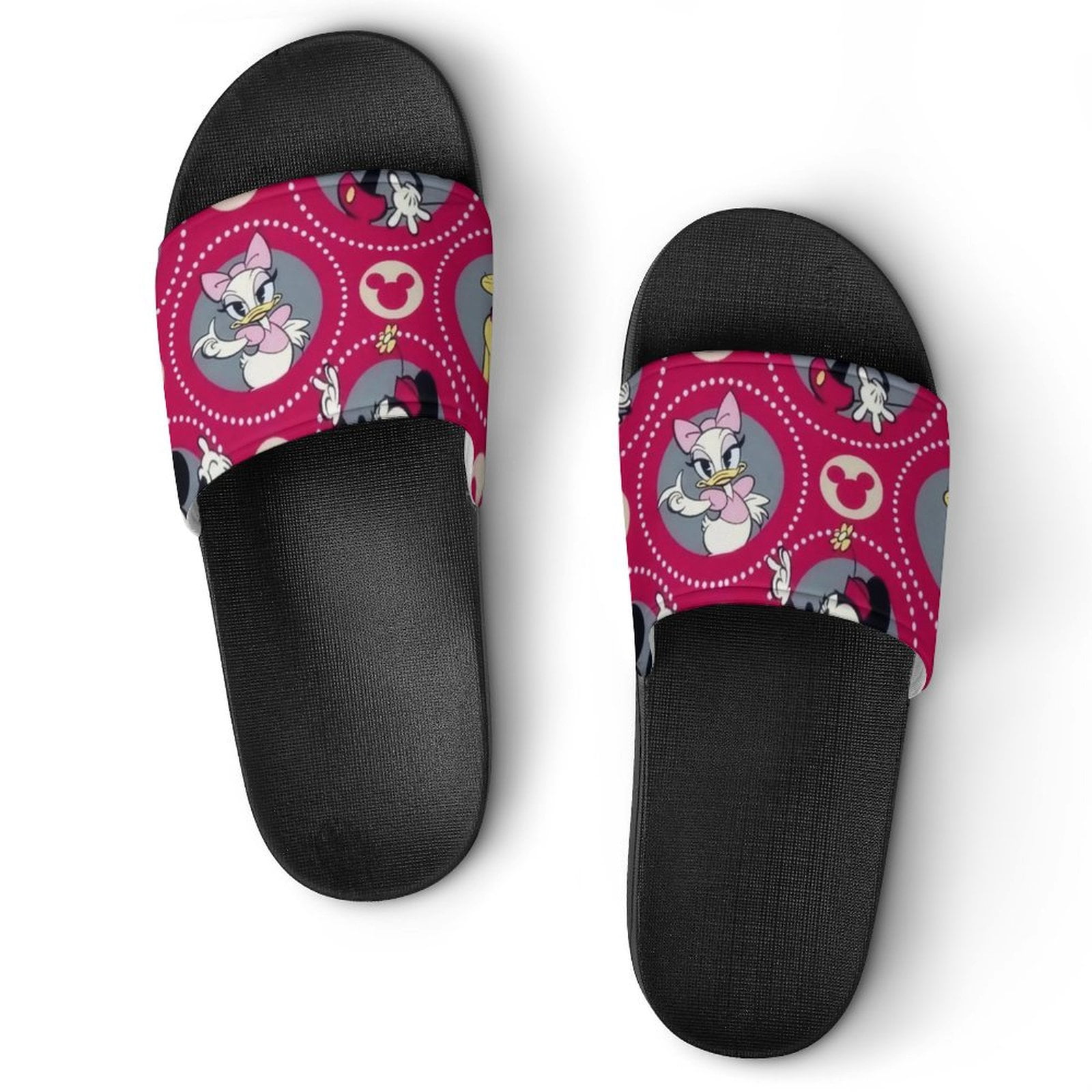 Cartoon Mickey & Minnie Donald Duck Slippers for Men and Women,House ...