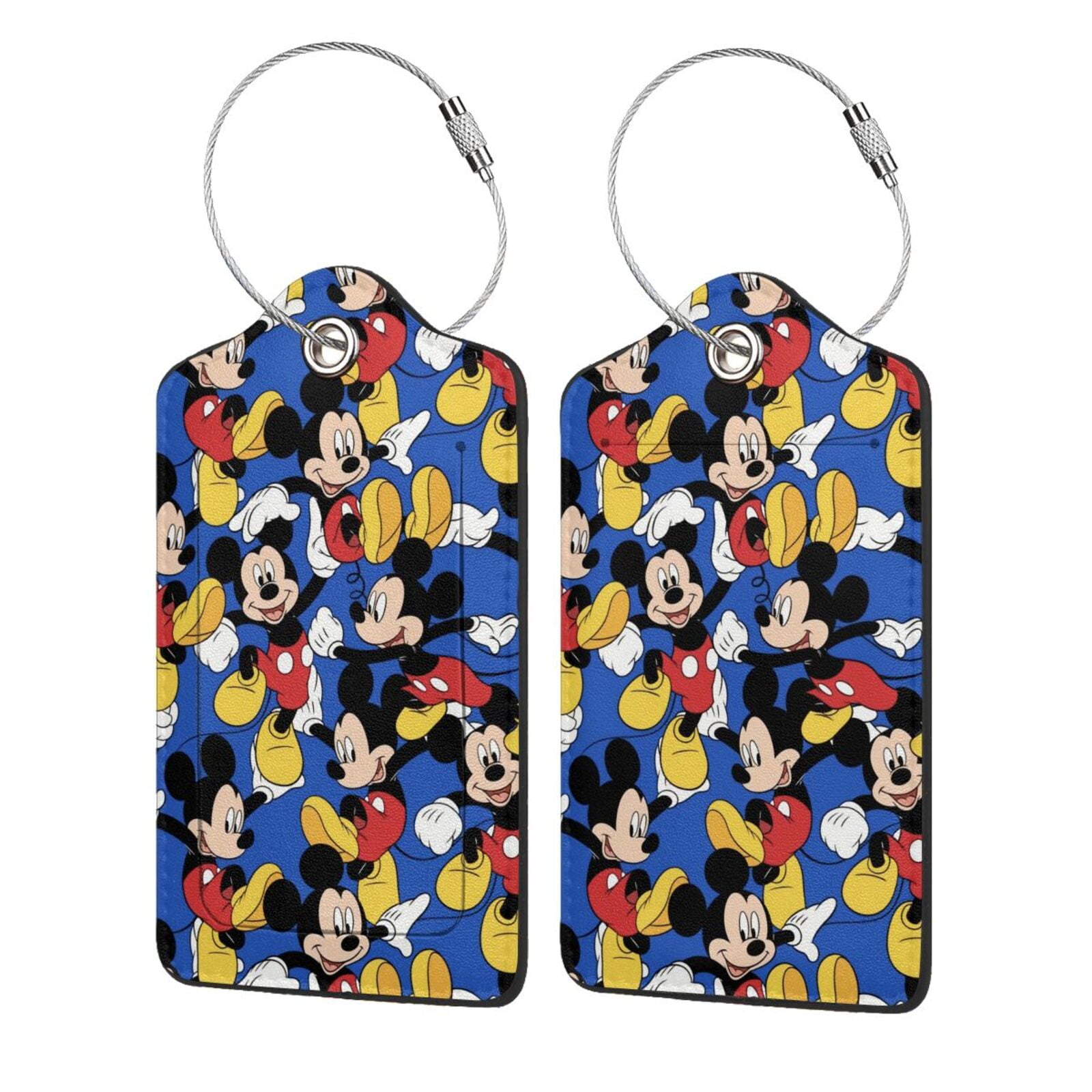 Cartoon Mickey Mouse3 Luggage Tags for Suitcases Travel ID ...