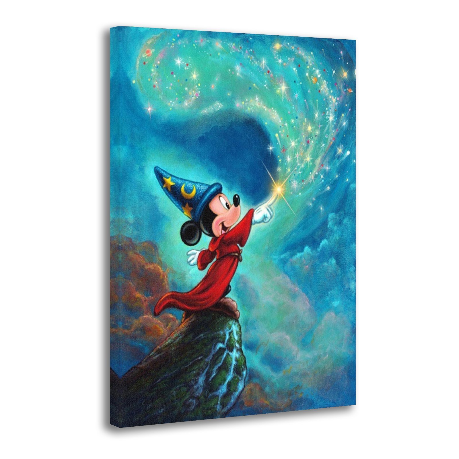 Cartoon Mickeys Fantasias Wall Art Poster Scroll Canvas Painting ...