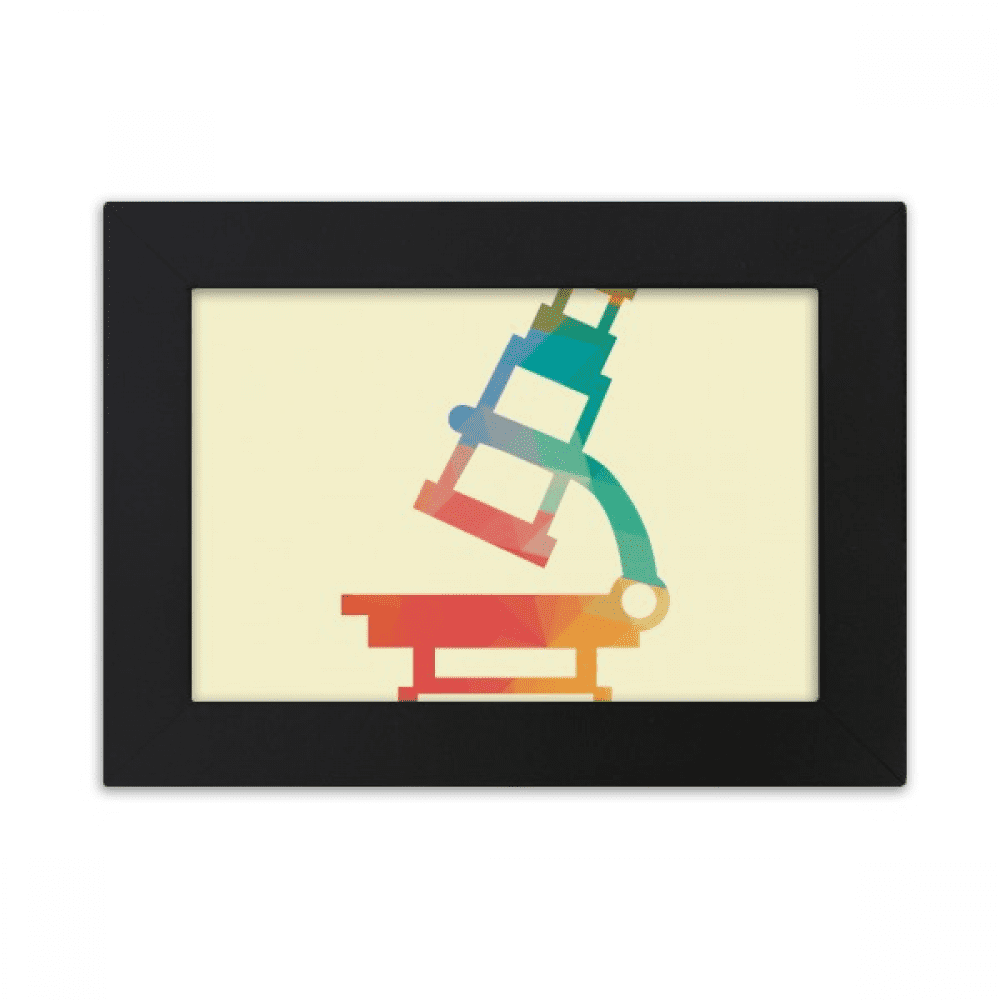 Cartoon Microscope Chestry Pattern Desktop Photo Frame Ornaments ...