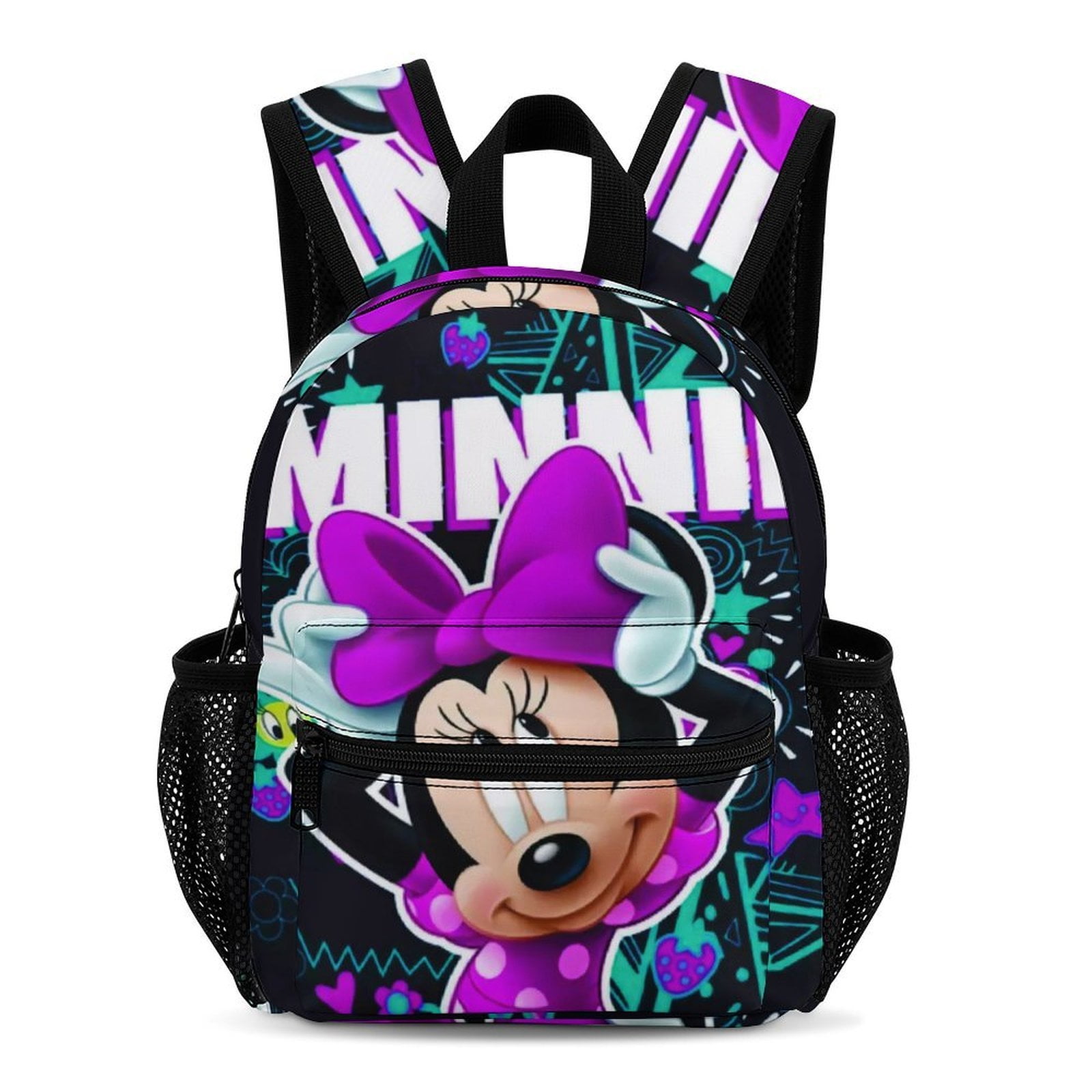 Cartoon Min-nie Mouce Backpack Lightweight Small Durable Casual Travel ...