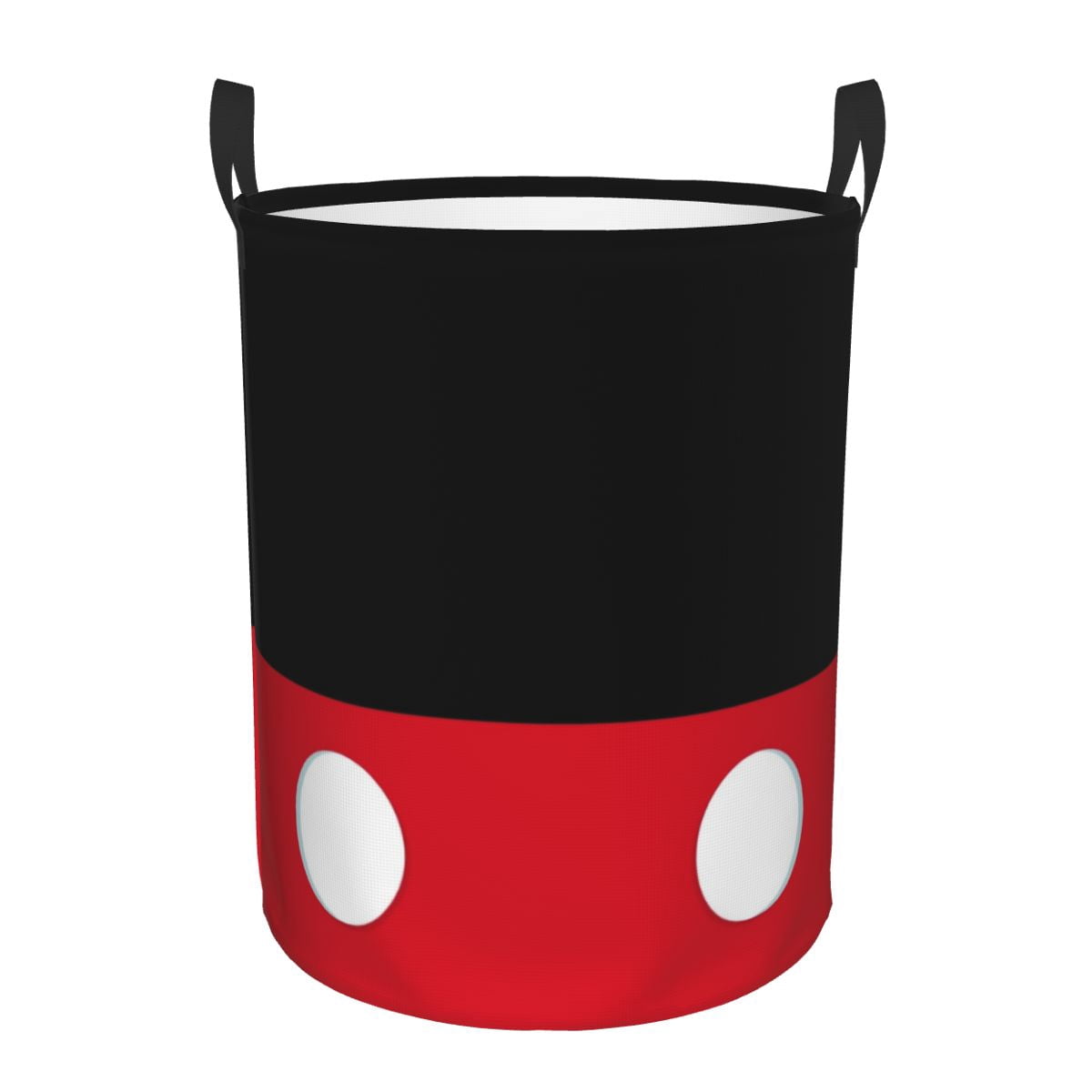Cartoon Mo-use Dots Laundry Hamper Large Storage Basket Animated Girls ...