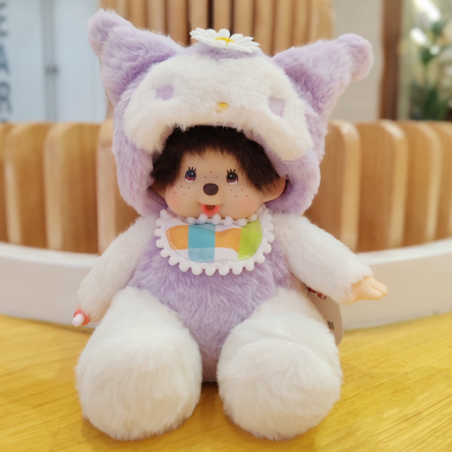 Cartoon Monchhichi Stitch Plush Doll Kawaii Soft Plush Doll Toy For ...