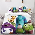 Cartoon Monster Duvet Cover Bedding Set Monster-Inc Theme Comforter ...