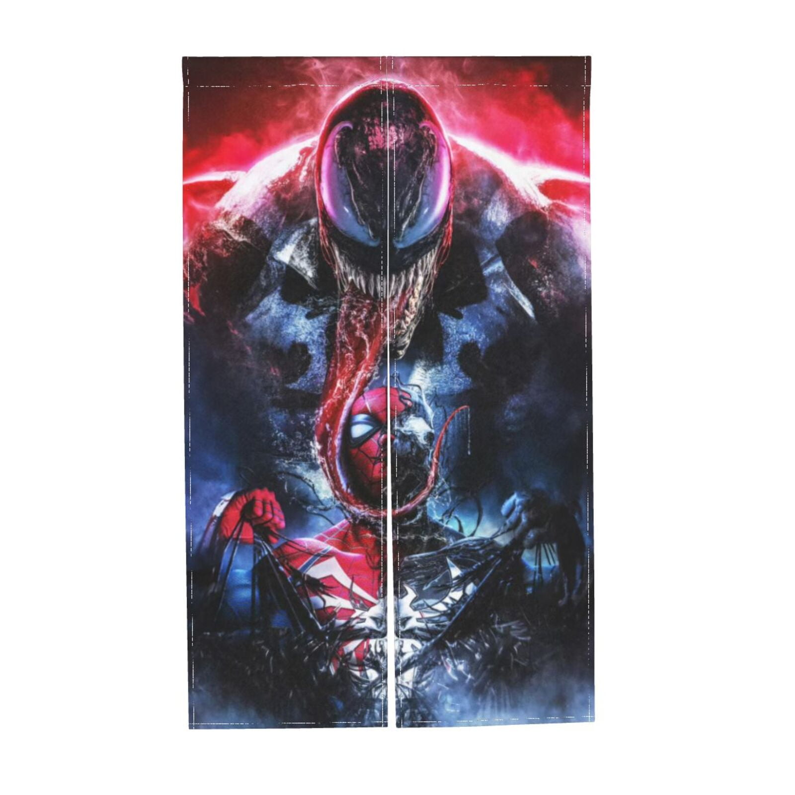 Cartoon Monster Venom Door Curtain Is Suitable for Kitchen Adult ...