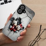 Cartoon Mouse Couple Fan Gift Phone Case with iPhone 17 to 11 Pro Max ...