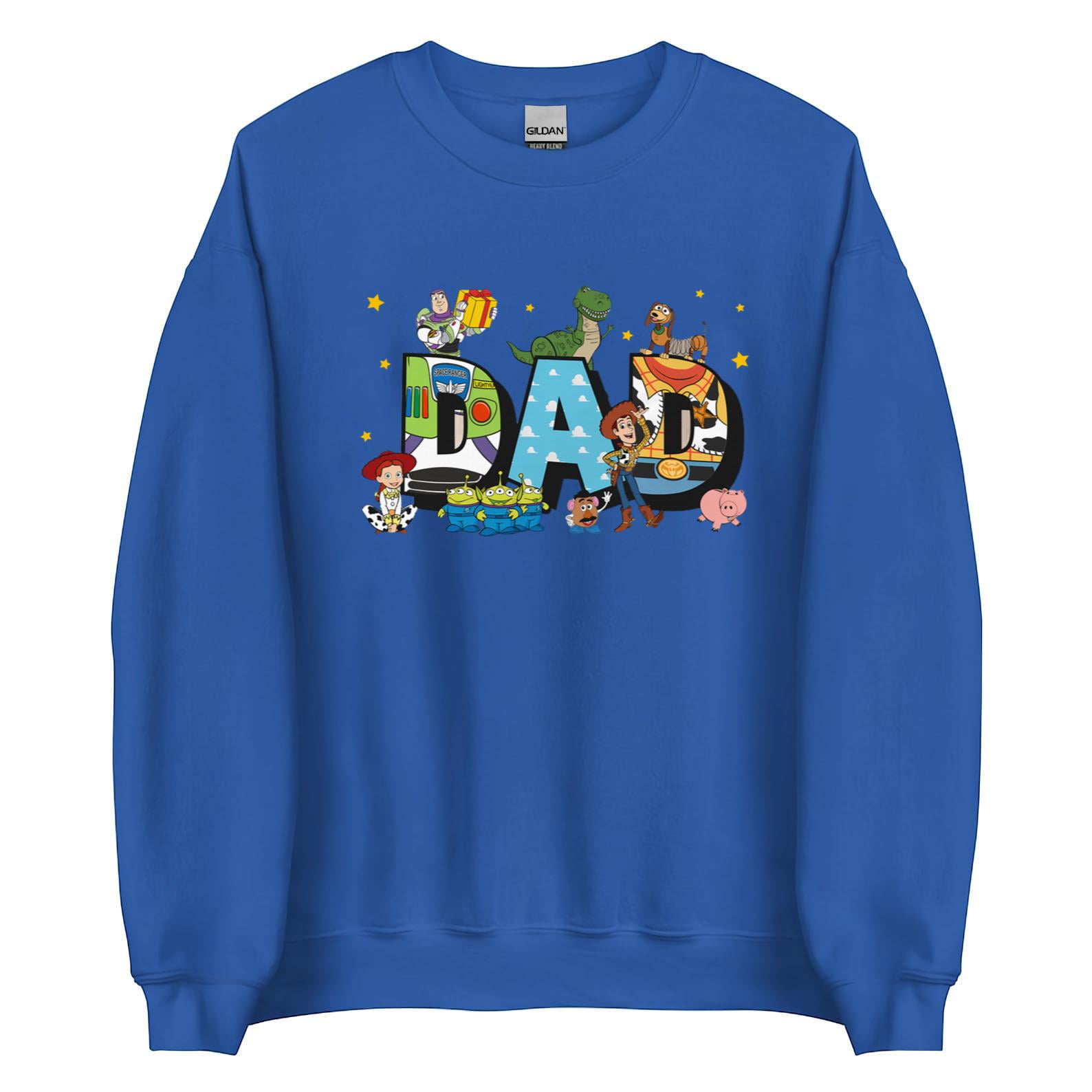 Cartoon Mouse Dad Graphic T-shirt, Father’s Day Gift Design - Walmart.com