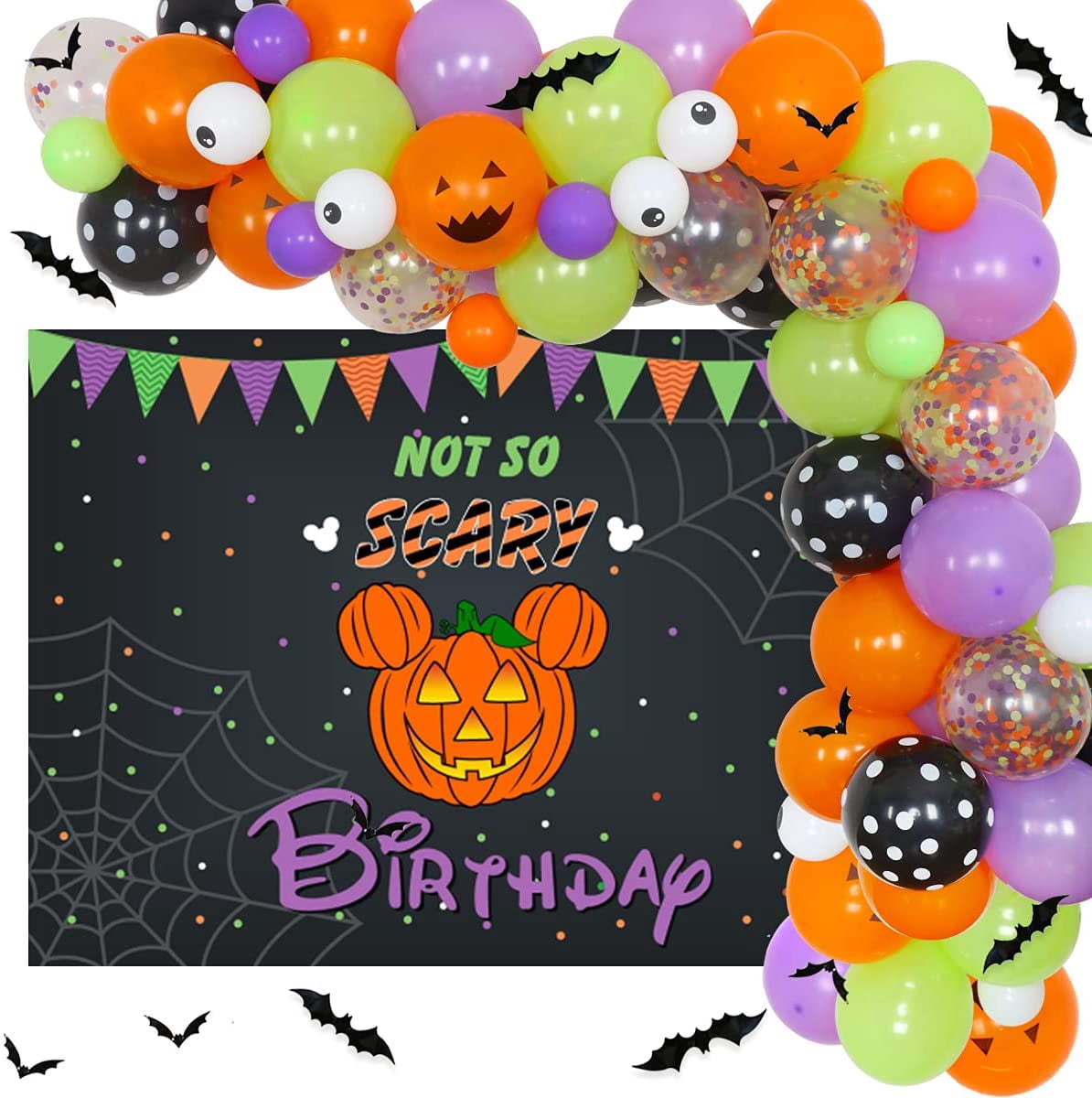 Cartoon Mouse Halloween Decorations for Birthday Party, Halloween ...