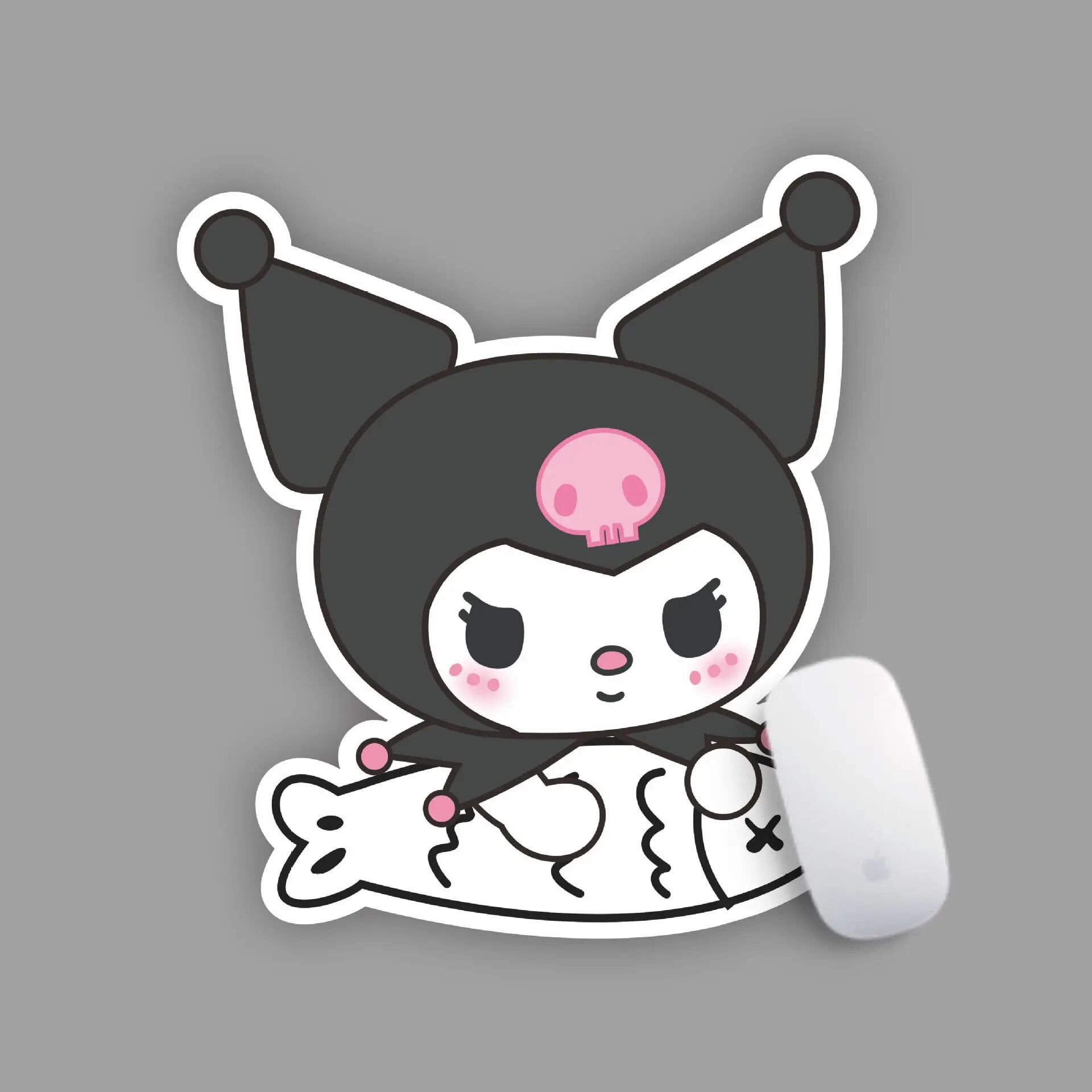Cartoon Mouse Mat Pad sweet Kuromi Bread Superman Melody Pompompurin ...