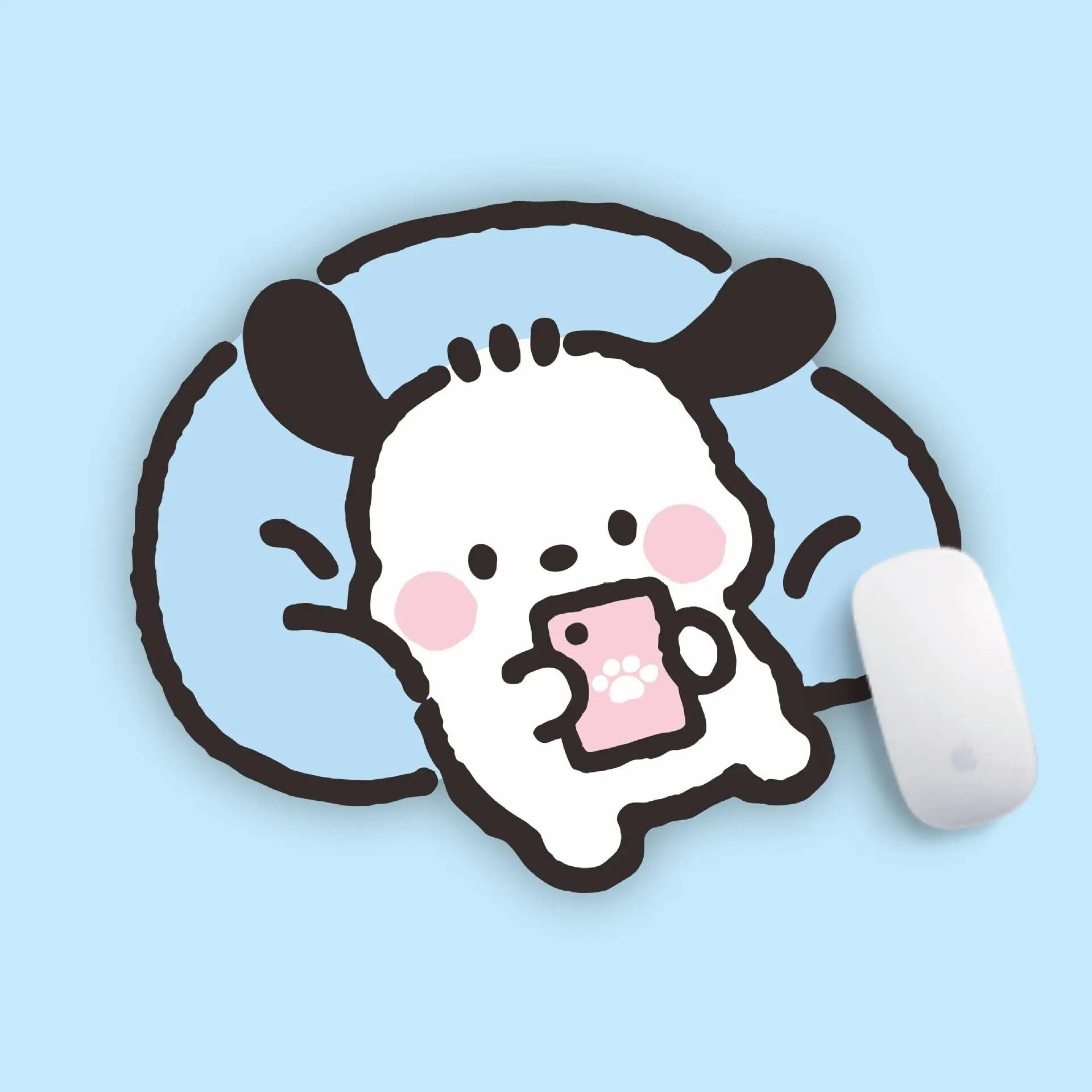 Cartoon Mouse Mat Pad sweet Kuromi Bread Superman Melody Pompompurin ...