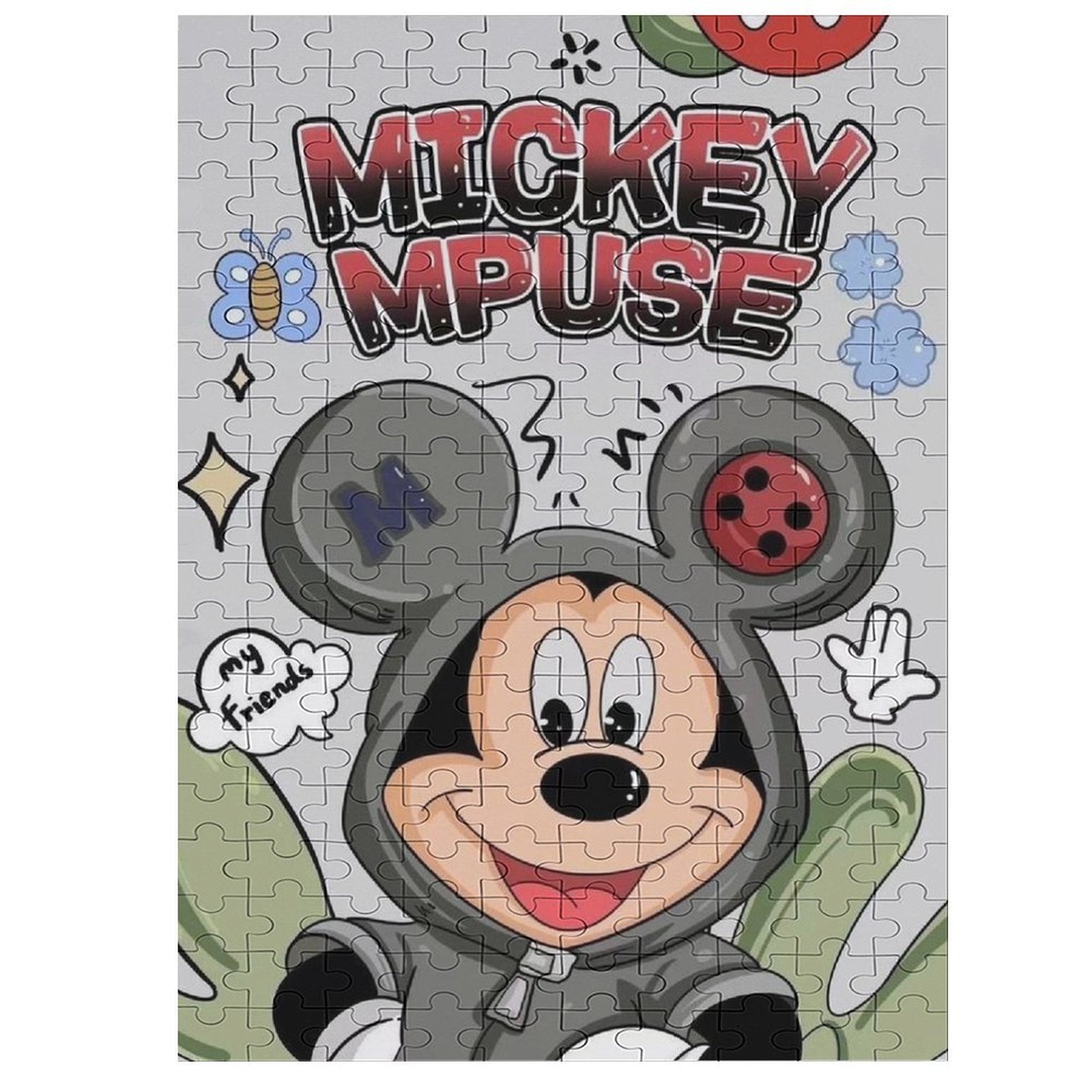 Cartoon Mouse Merch Cartoon Mouse Puzzles for Kids 200 PCS Puzzle Toys ...