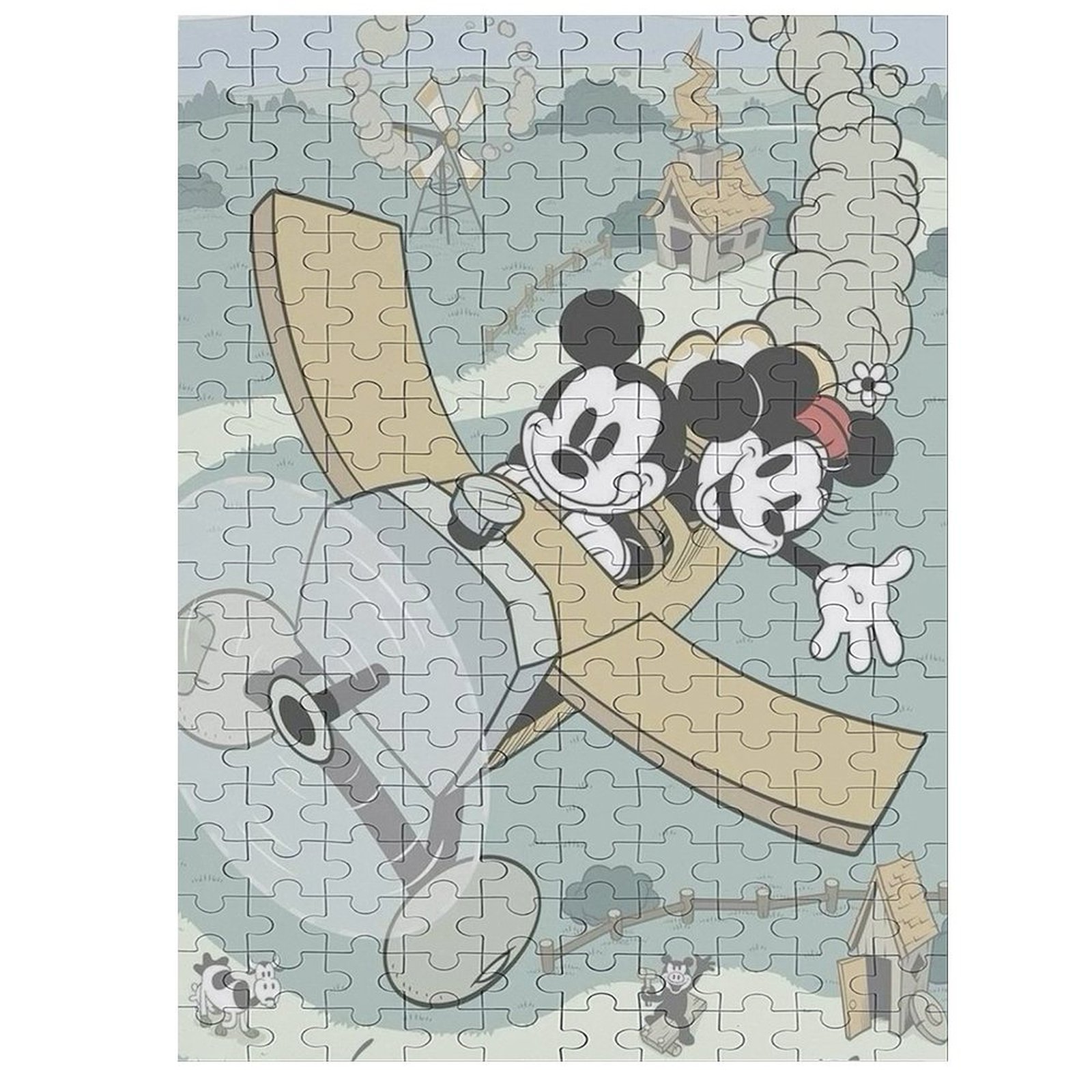 Cartoon Mouse Merch Cartoon Mouse Puzzles for Kids 200 PCS Puzzle Toys ...