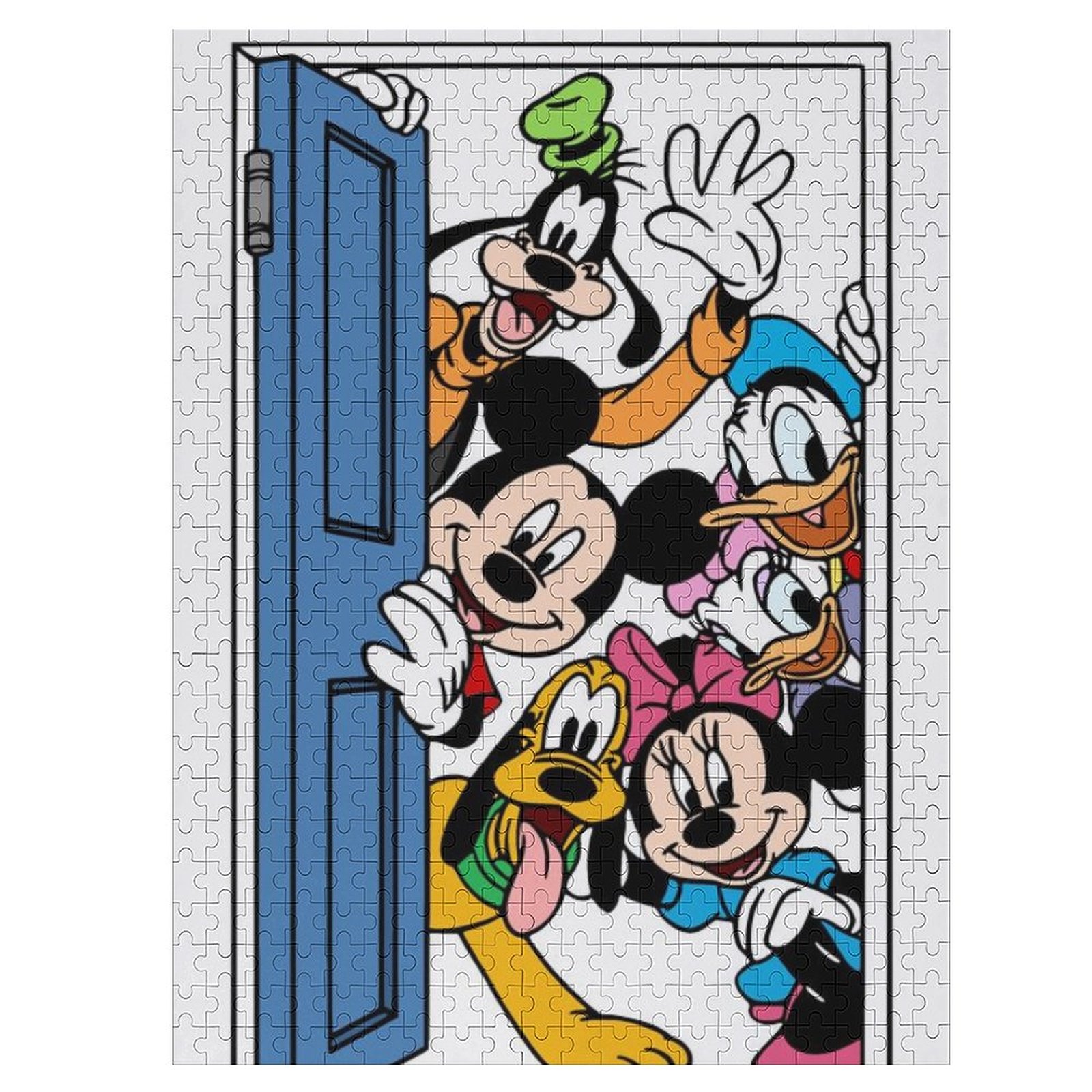 Cartoon Mouse Merch Cartoon Mouse Puzzles for Kids 500 PCS Puzzle Toys ...