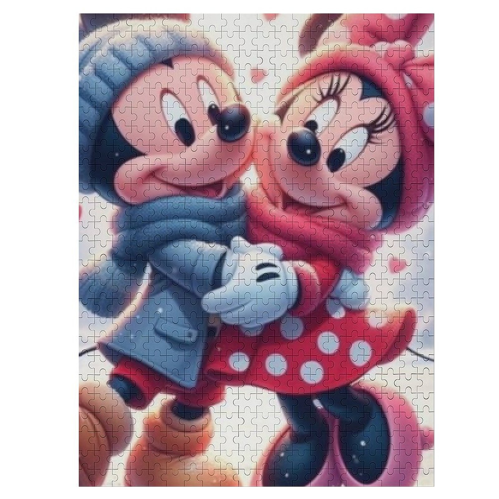 Cartoon Mouse Merch Cartoon Mouse Puzzles for Kids 500 PCS Puzzle Toys ...