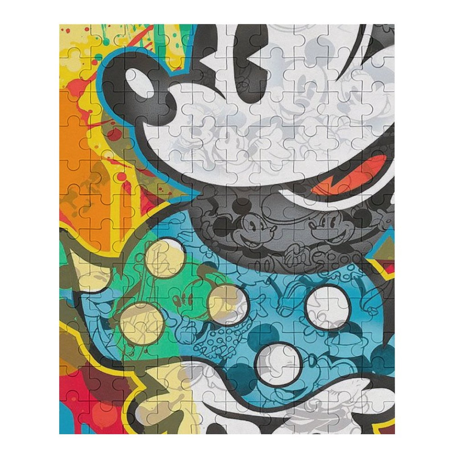Cartoon Mouse Merch Cartoon Mouse Puzzles for Kids 70 PCS Puzzle Toys ...