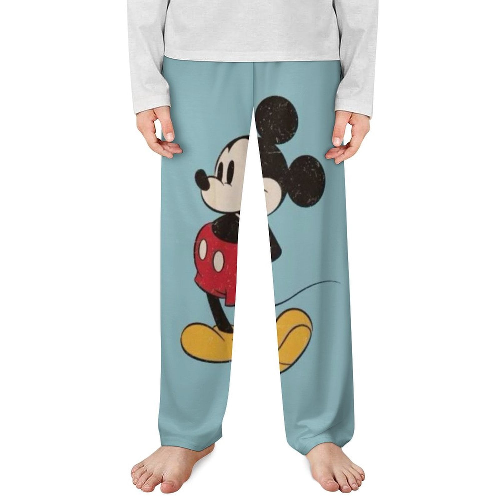 Cartoon Mouse Pajamas Pants for Gils Kids Cute Sleep Bottoms Cartoon ...